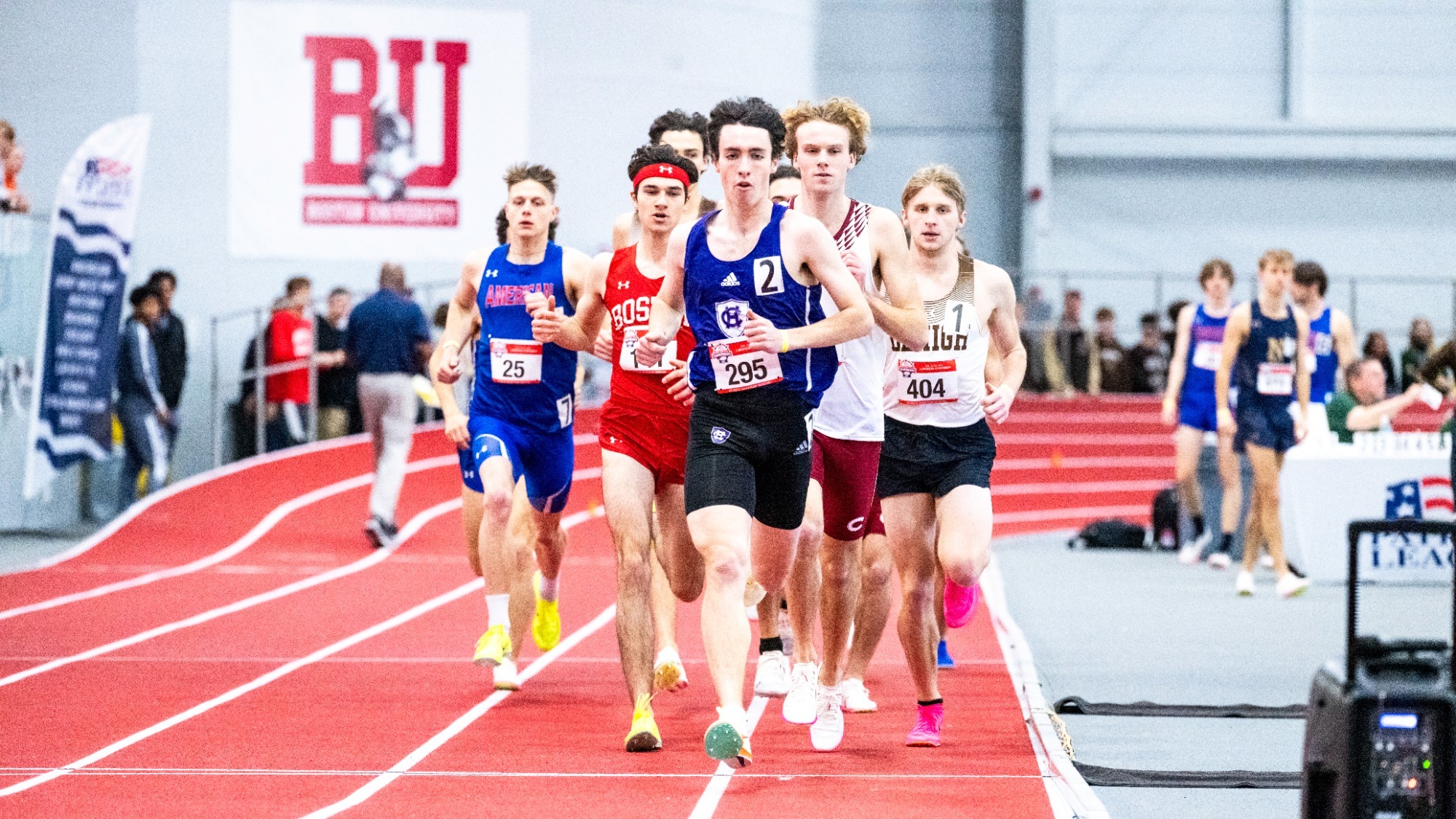 Multiple records shattered, nine medals won at Patriot League Indoor ...
