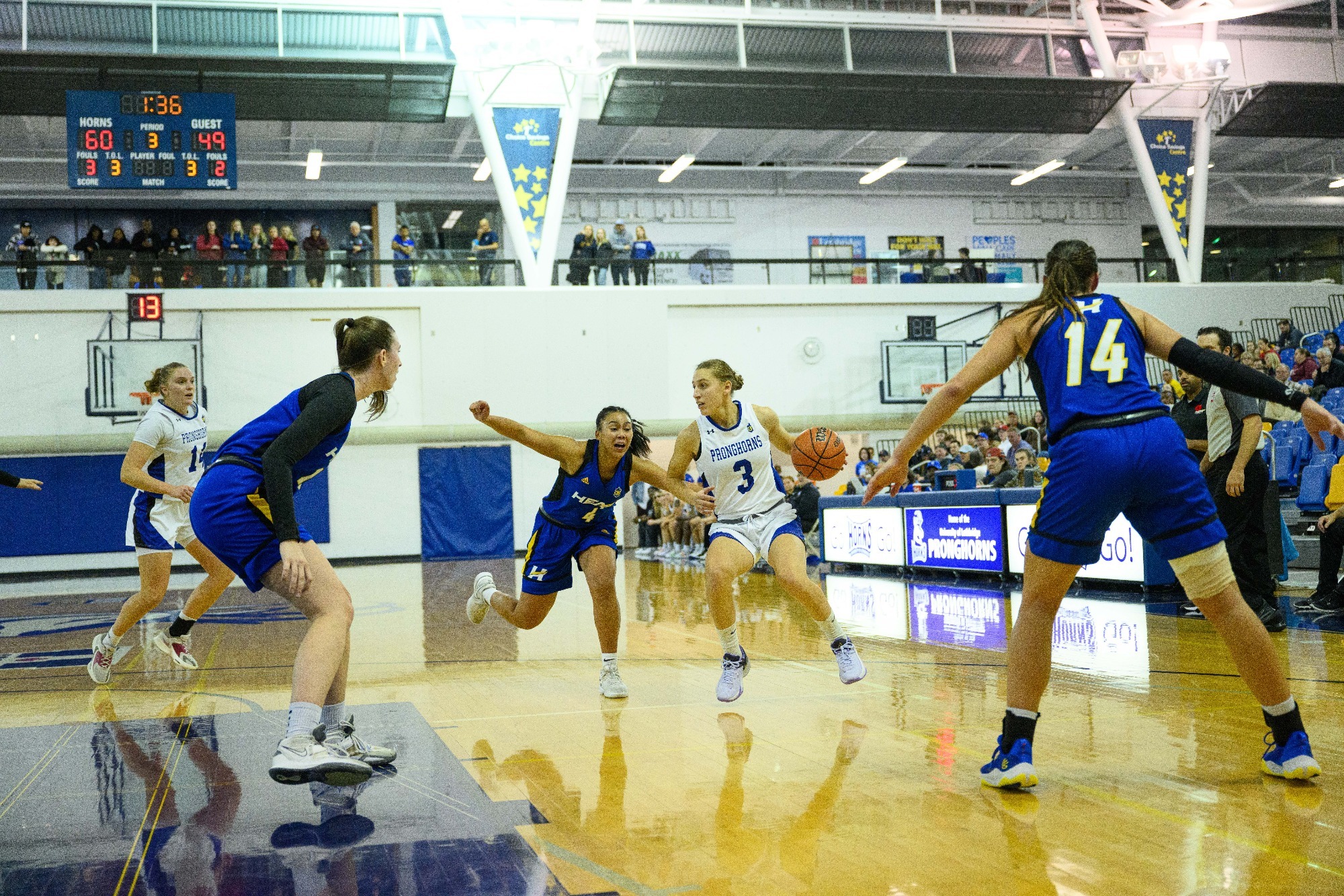 Pronghorns Split with Heat - University of Lethbridge Athletics
