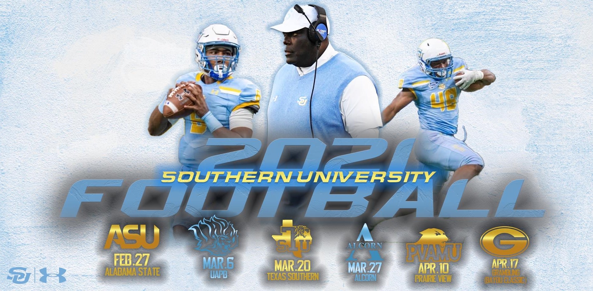 SWAC Releases 2021 Spring Football Schedule - Southern University