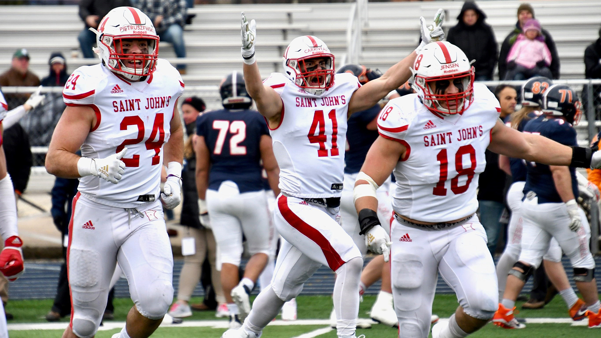 No. 8 SJU Moves on to NCAA Semifinals With 34-33 Win - Saint John's ...