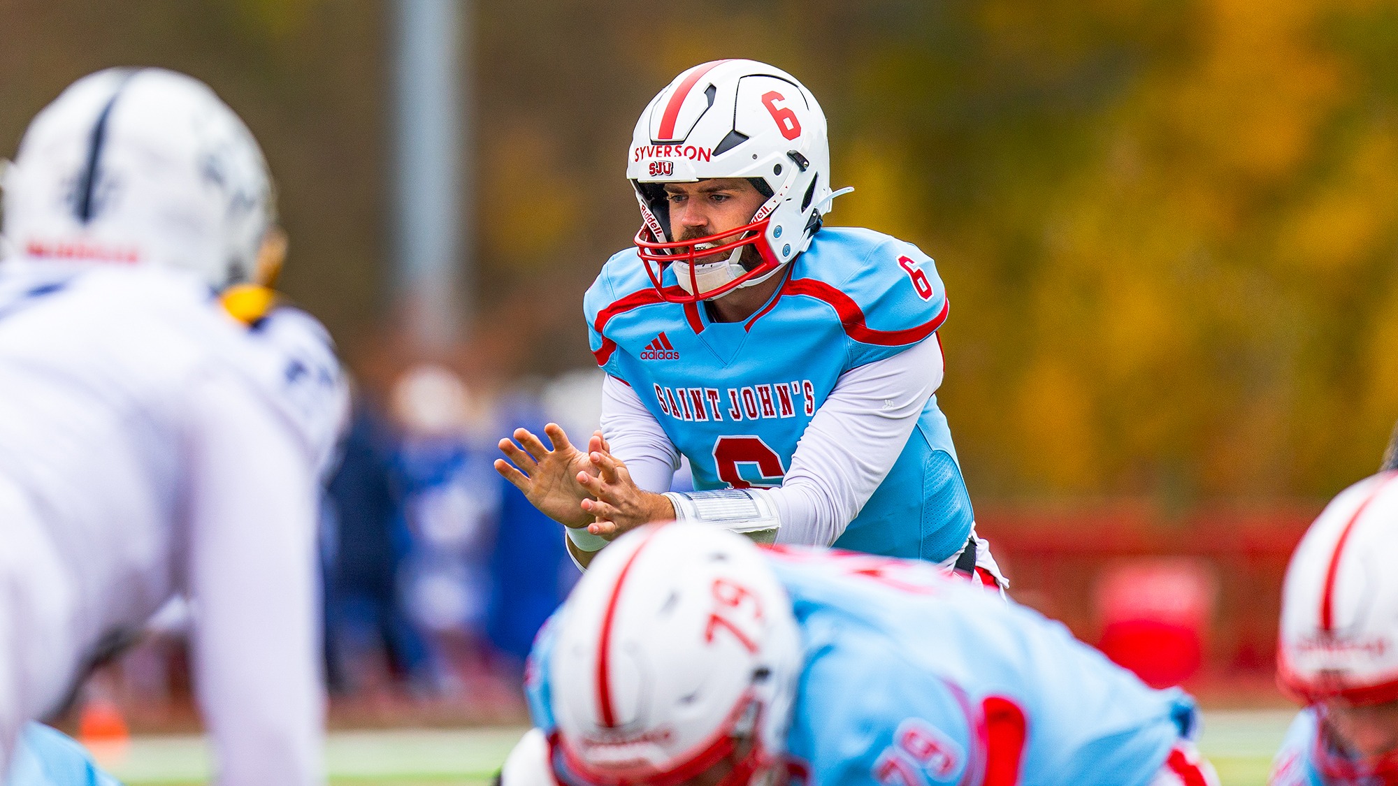 No. 18 SJU Rebounds With 62-7 Win Over St. Scholastica - Saint John's ...