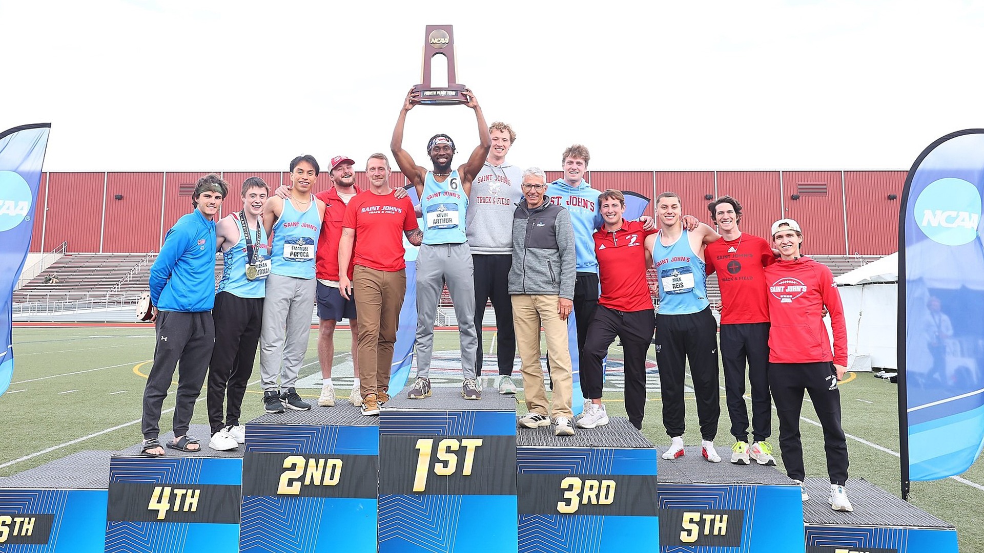SJU’s Track & Field Team, Nine Johnnies Receive USTFCCCA Academic ...