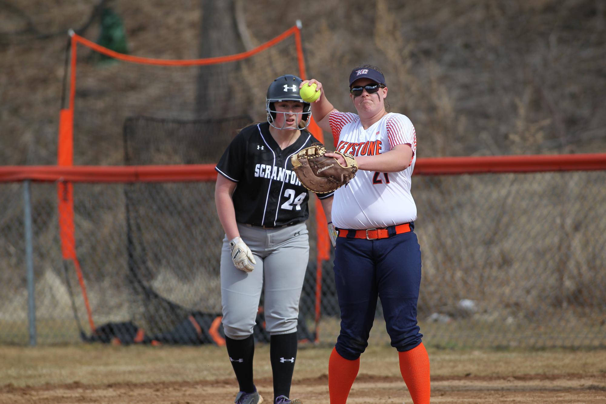 Softball Swept at Cabrini on Wednesday - Keystone College Athletics