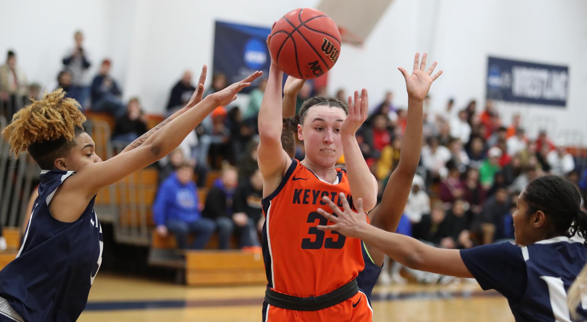 Women's Basketball Charges Back for Conference-Opening Win - Keystone ...