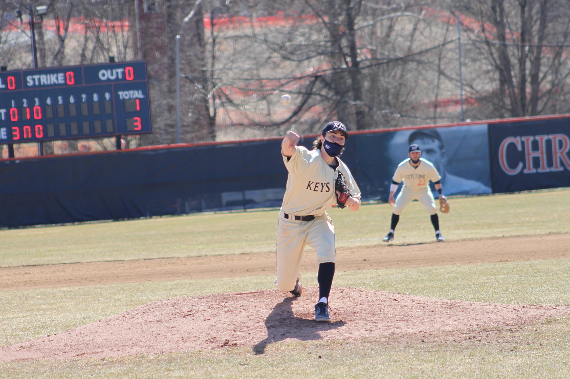 Baseball Splits With Wilson To Open Up 2021 - Keystone College Athletics