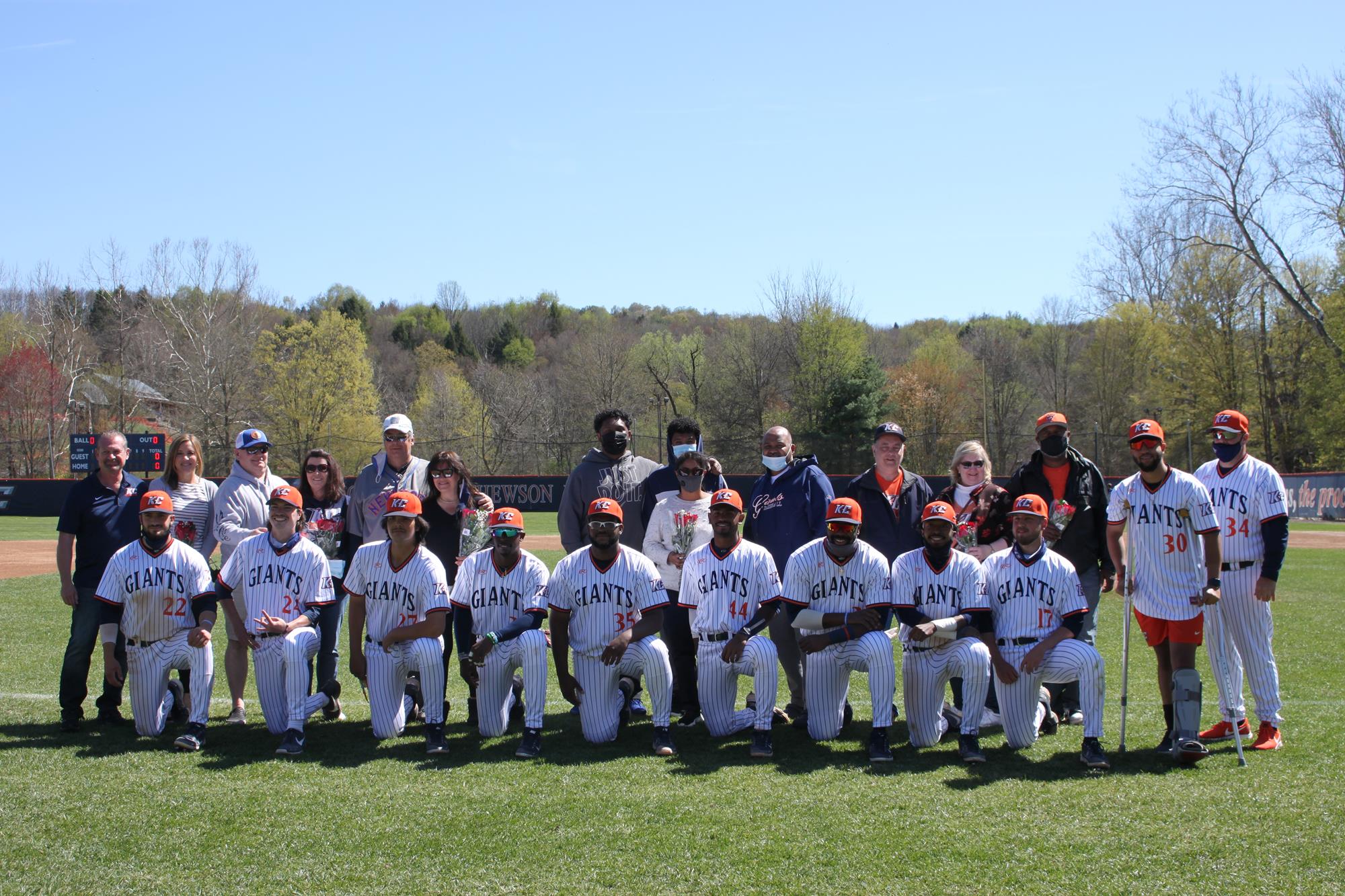 Baseball Enjoys Senior Day Sweep Over SEU - Keystone College Athletics