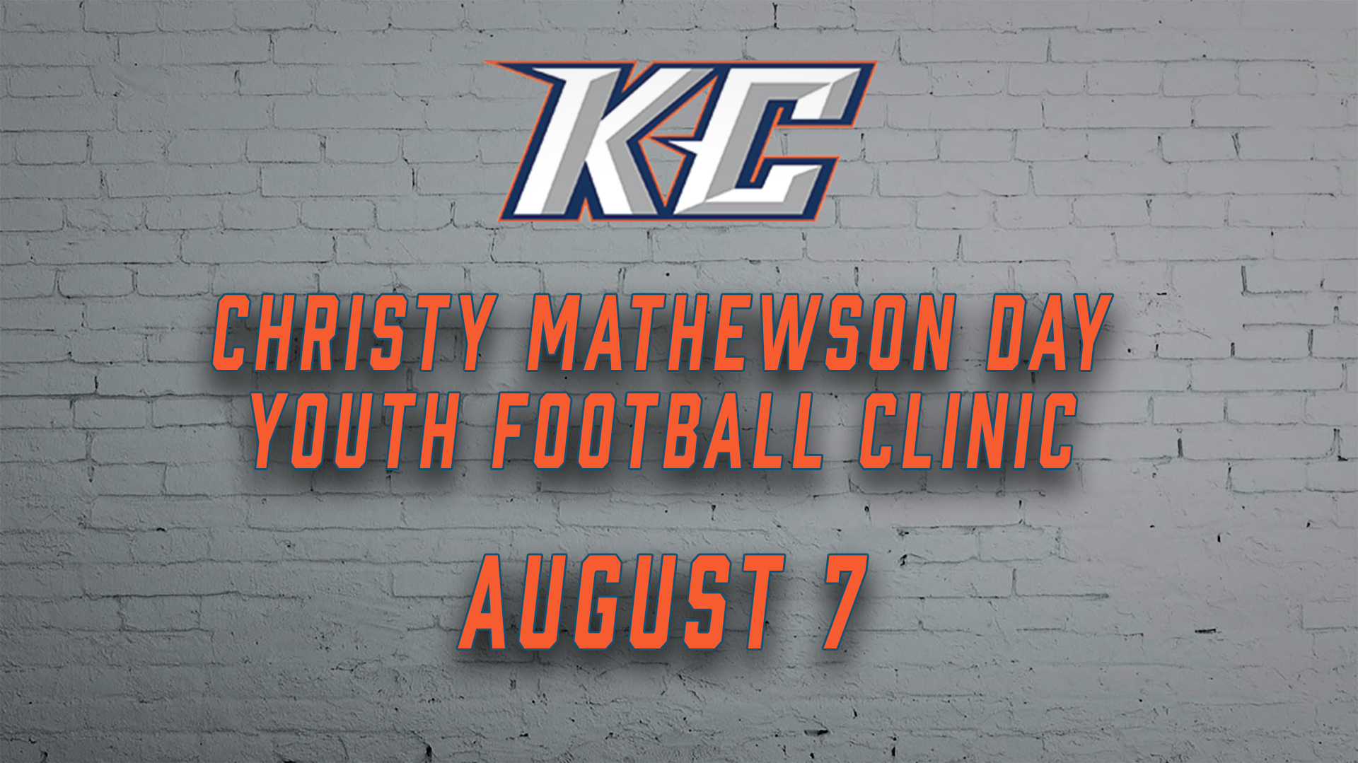 Giants Football Hosting Youth Football Clinic - Keystone College Athletics
