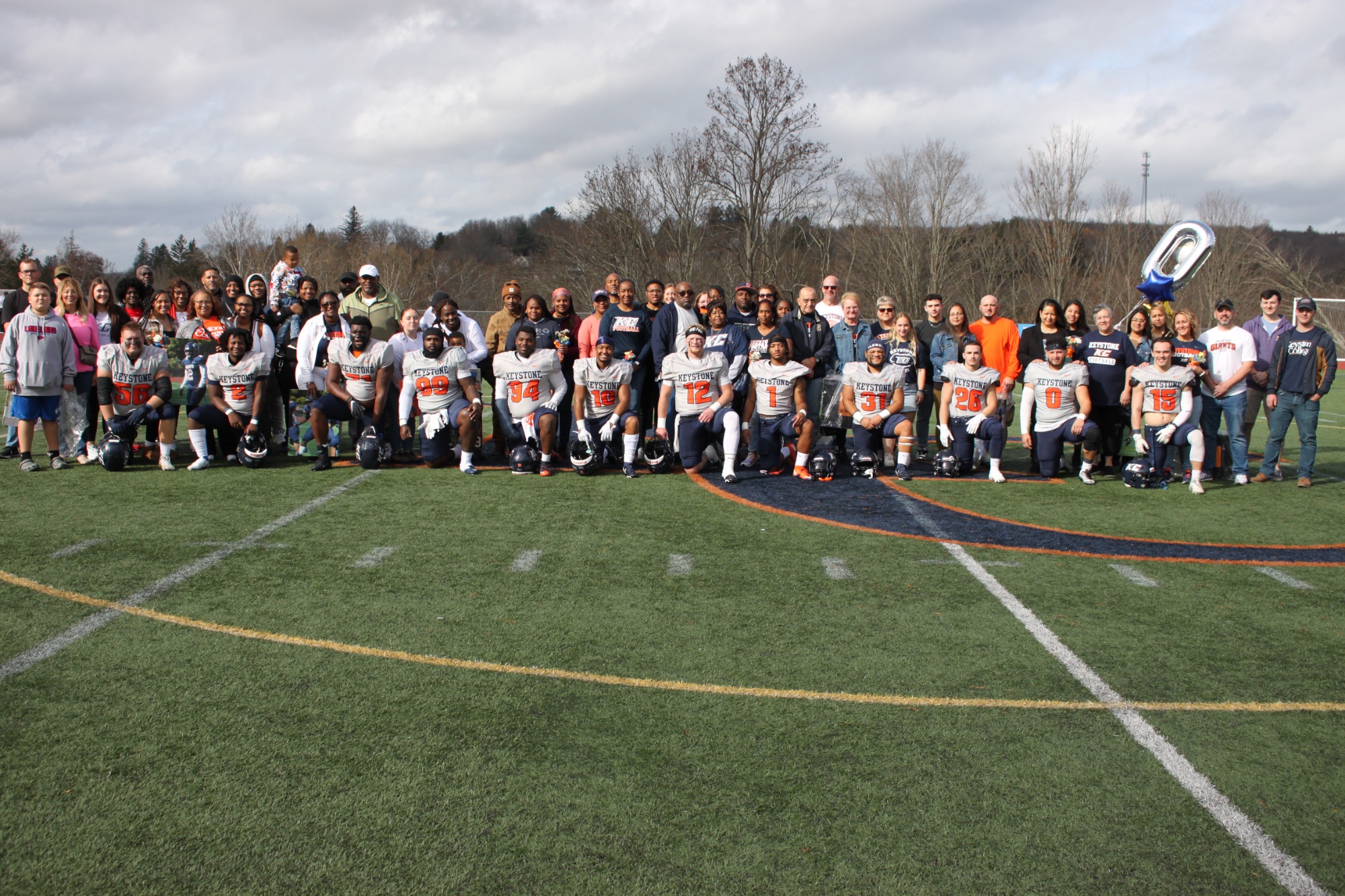 Football Captures First-Ever Home Victory on Senior Day - Keystone ...