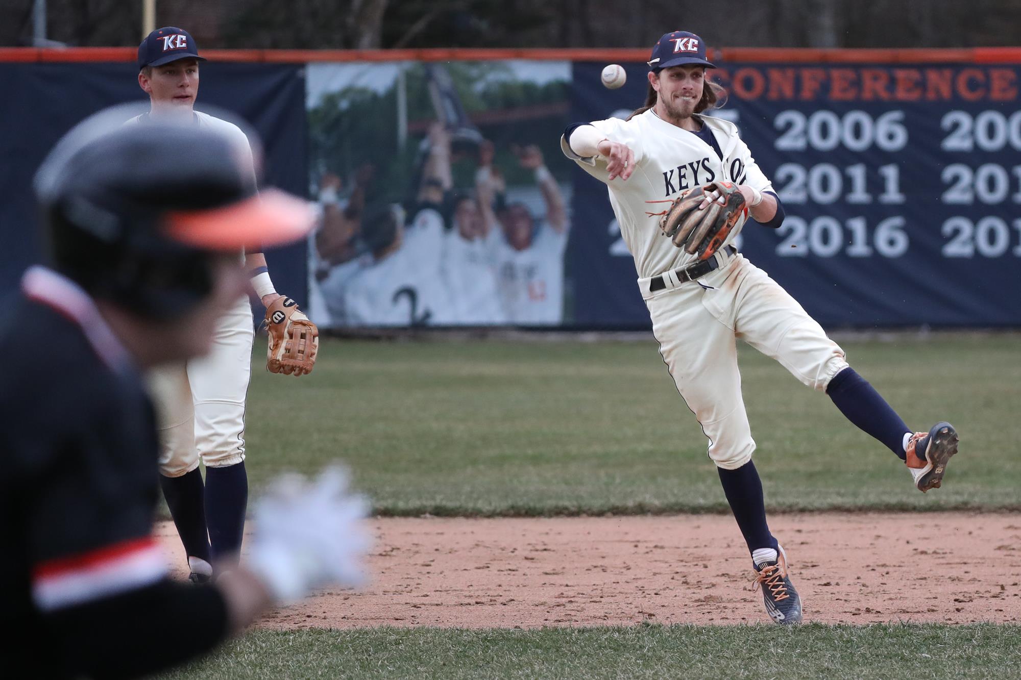 Baseball Takes Two at Rosemont - Keystone College Athletics
