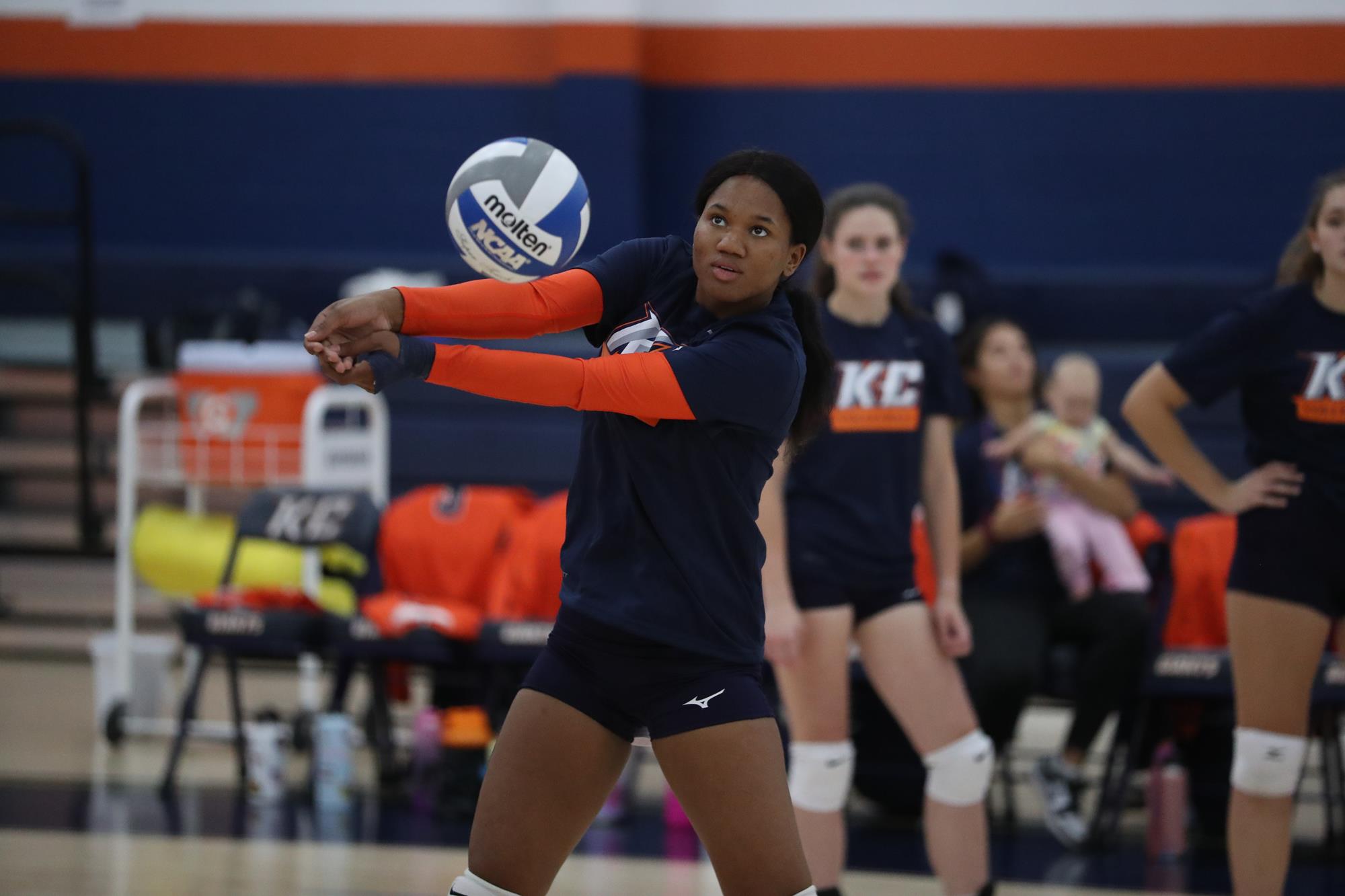 Volleyball Falls in Four Sets at Wells - Keystone College Athletics