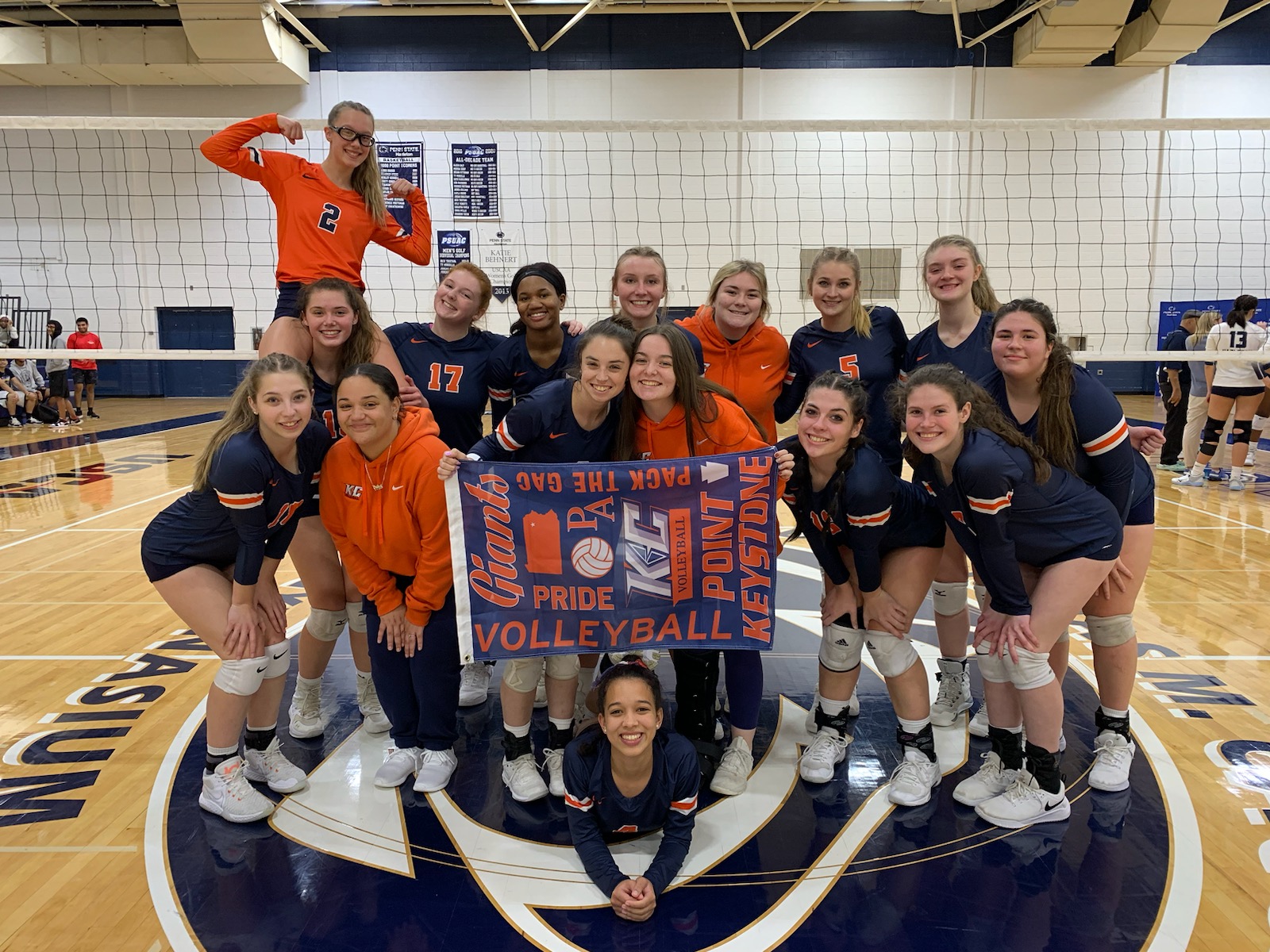 Volleyball Enjoys 3-0 Win at PSU Hazleton - Keystone College Athletics