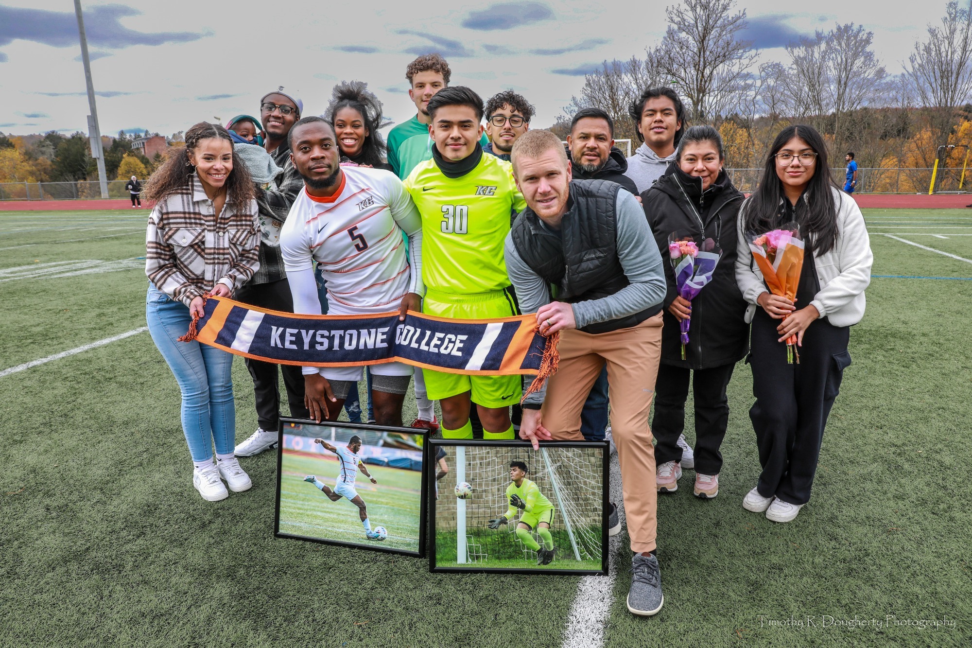 Men’s Soccer Battle to 2-2 Draw on Senior Day - Keystone College Athletics