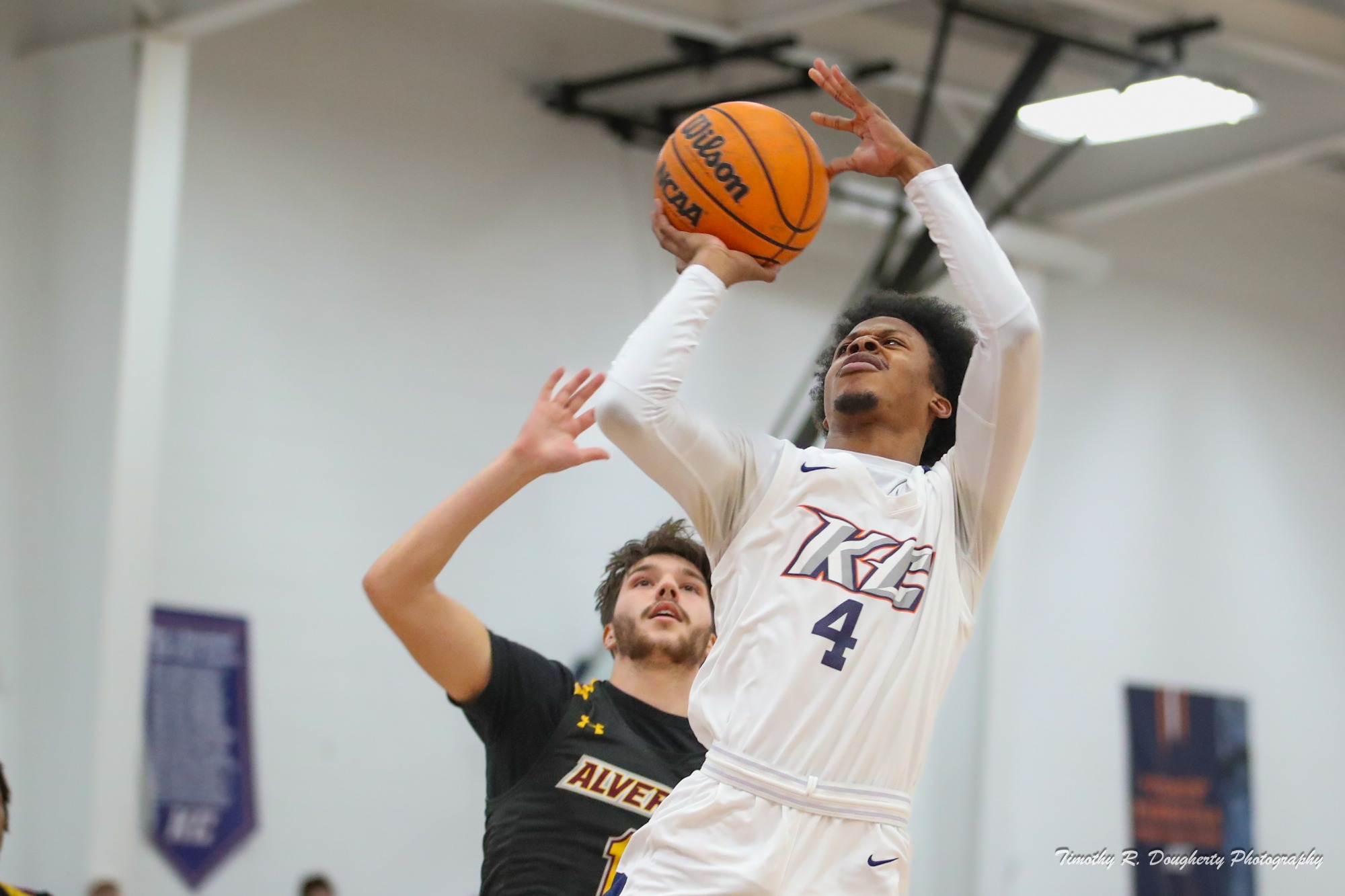 Men’s Basketball Tripped Up by Alvernia - Keystone College Athletics