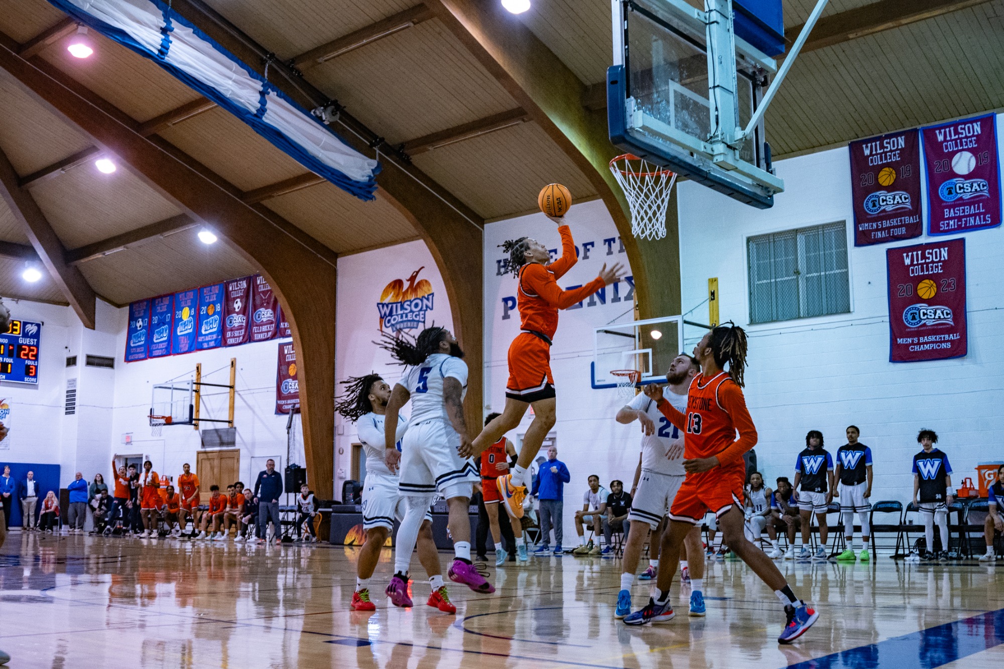 Men’s Basketball Bounced by Wilson in Divisional Semifinal - Keystone ...