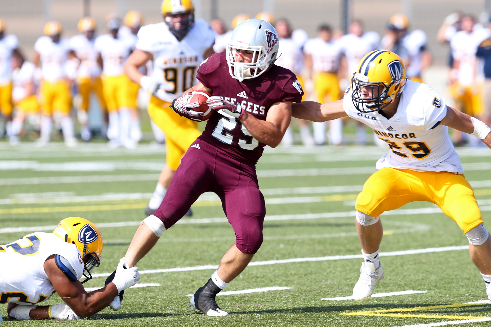 Lancer Football falls in nation's captial - Windsor Lancers