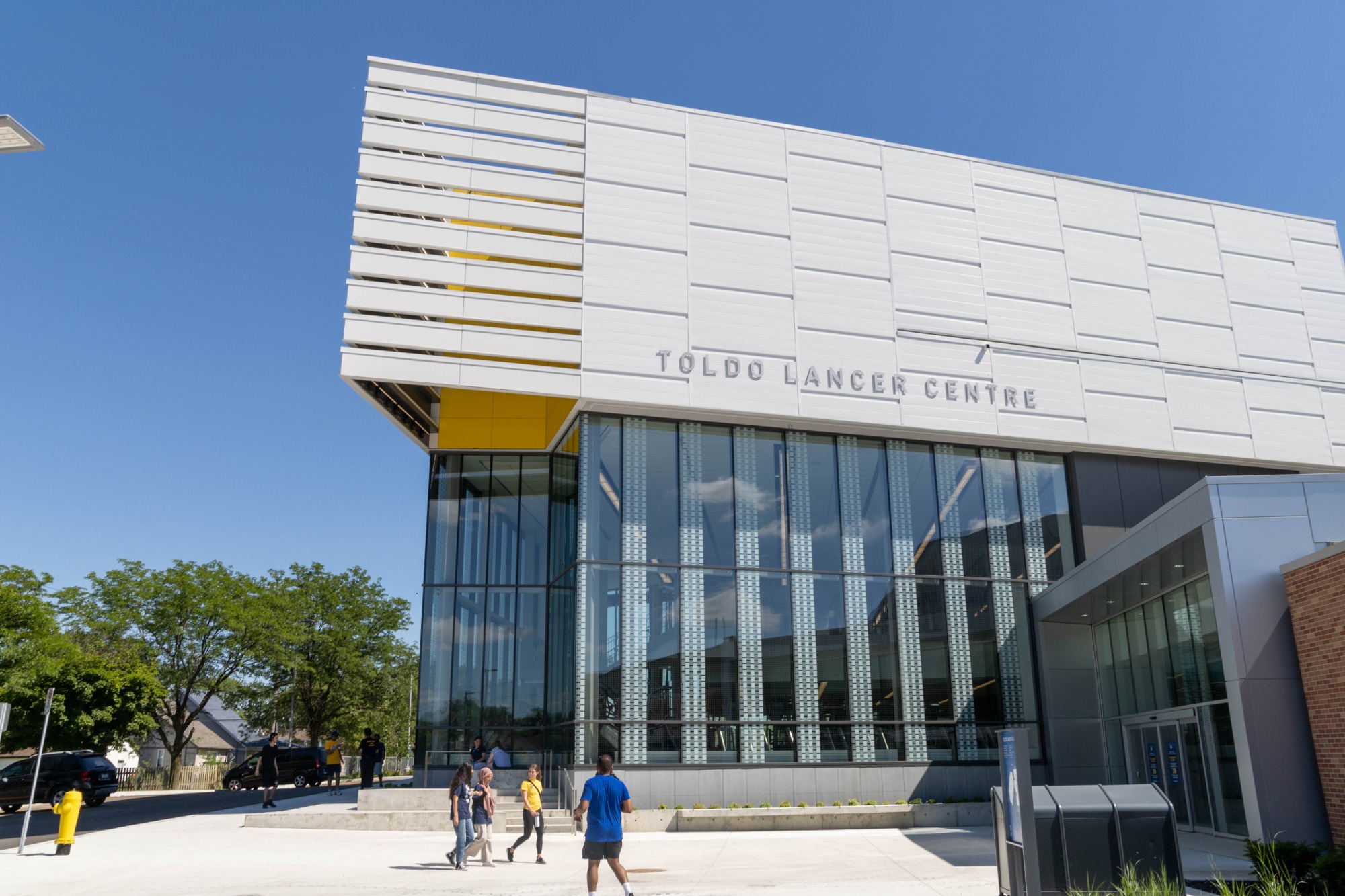 TLC Alternate Entrance During Convocation - Windsor Lancers