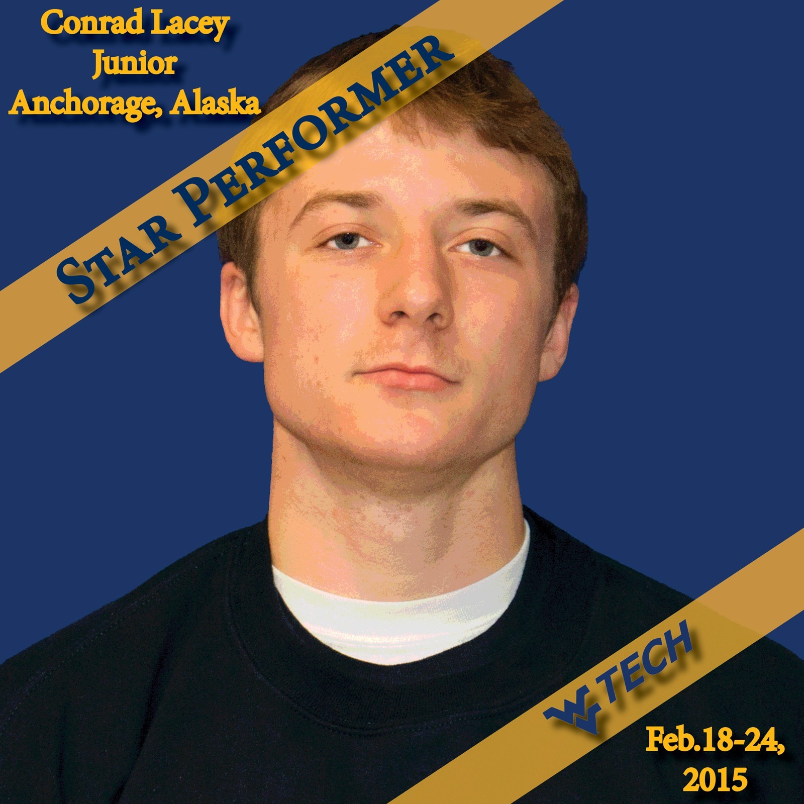 Conrad Lacey - 2015-16 - Wrestling - WVU Tech Athletics