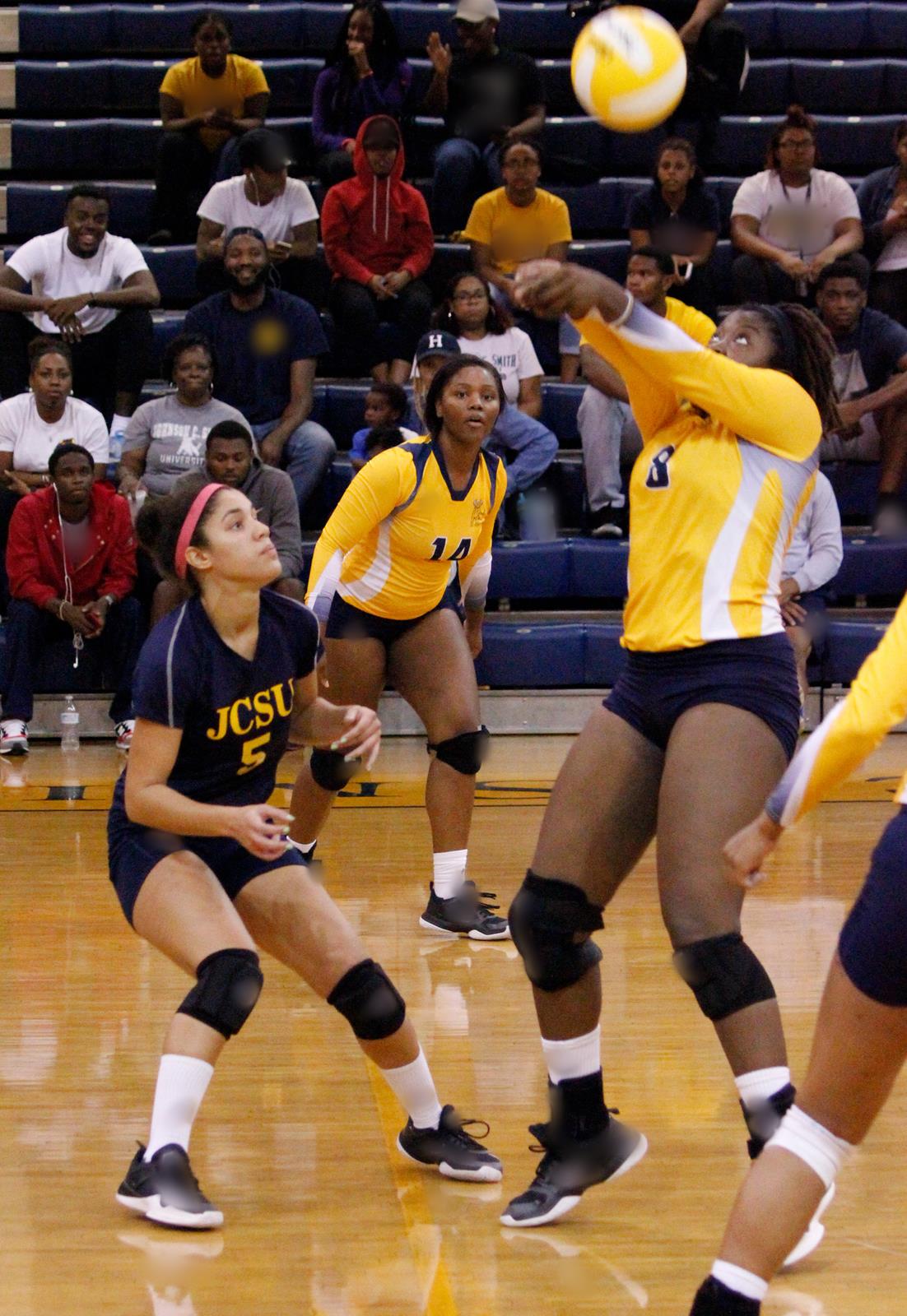 JCSU Volleyball Falls at Shaw, 3-0 - Johnson C. Smith University Athletics