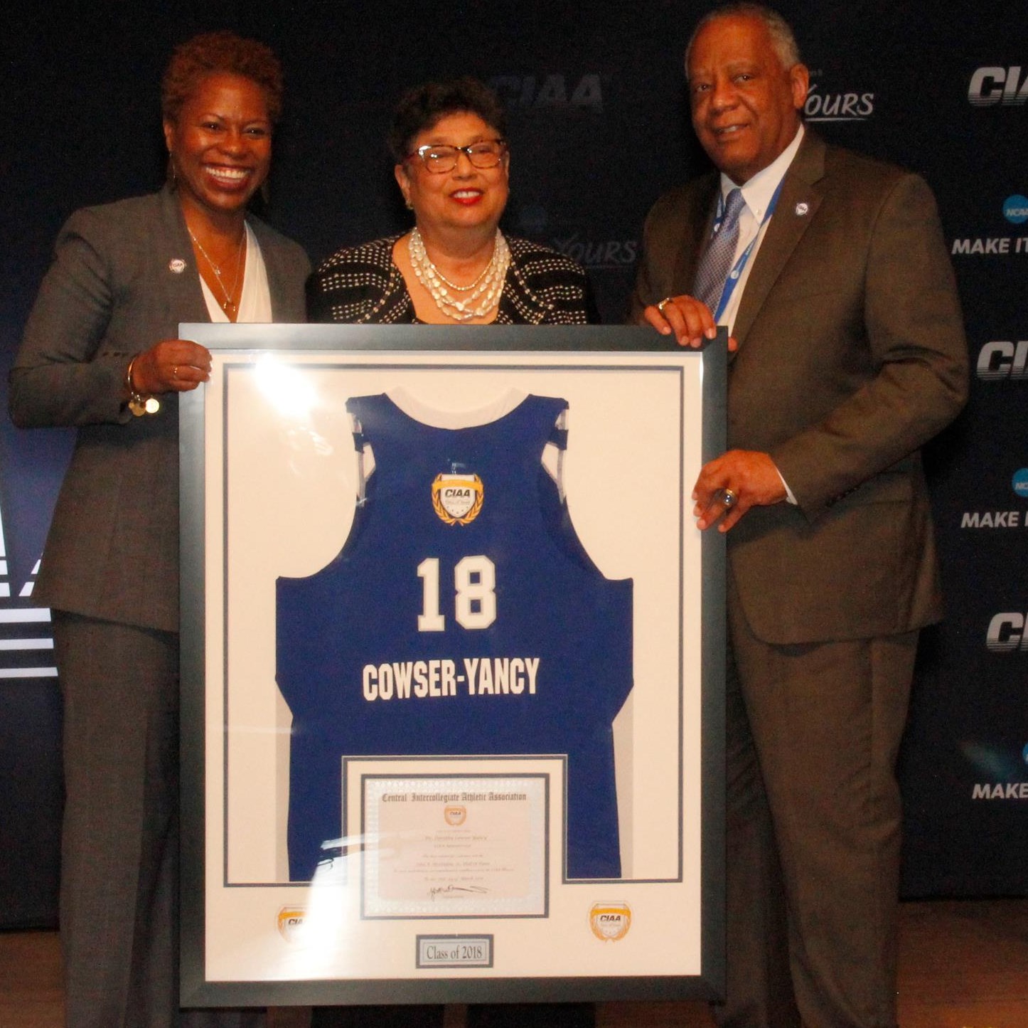 Former JCSU President Dr. Dorothy Cowser Yancy Inducted into the CIAA ...
