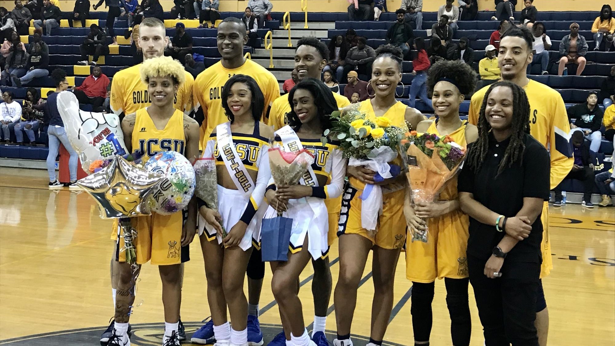 JCSU celebrates senior day - Johnson C. Smith University Athletics