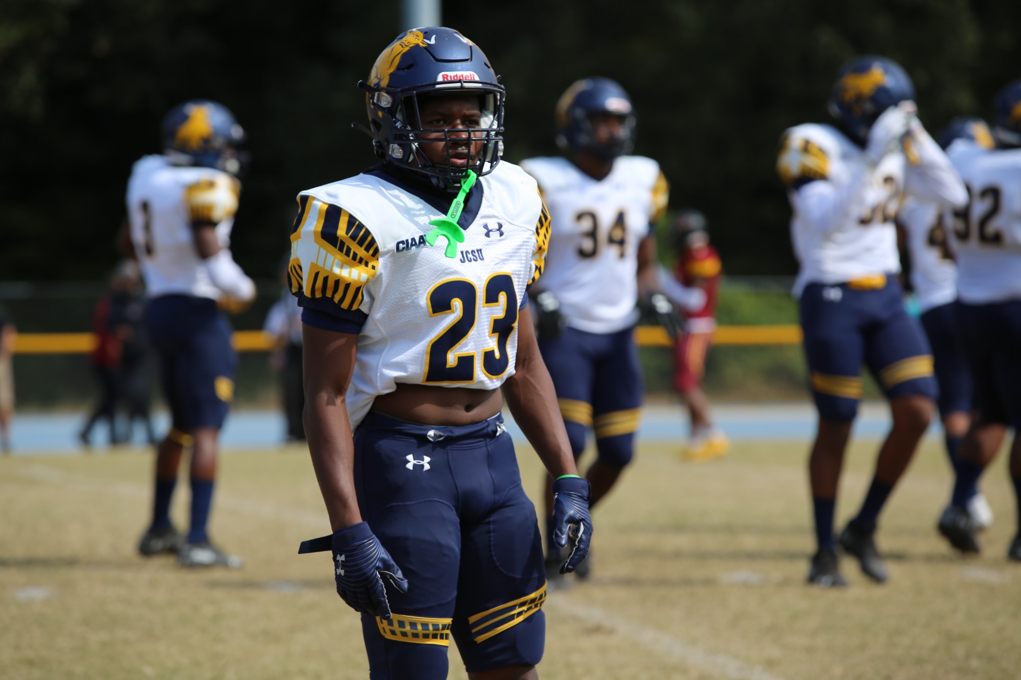 Football Falls to St. Aug., 28-25 - Johnson C. Smith University Athletics