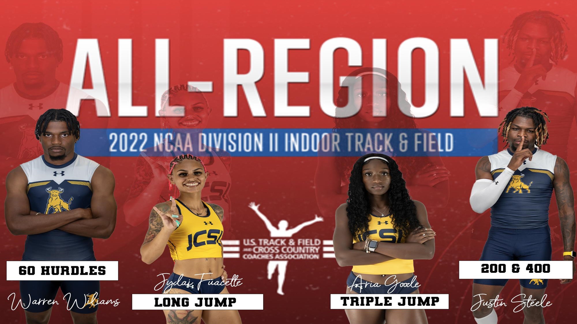 Four JCSU athletes earn 2022 USTFCCCA Indoor Track & Field All-Region ...