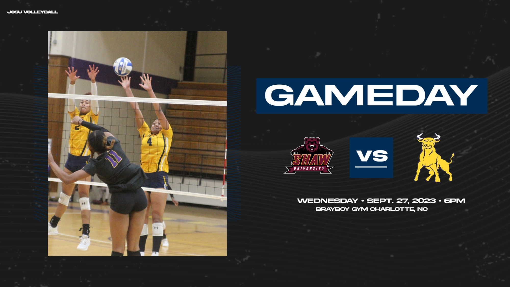 JCSU Volleyball Host Shaw - Johnson C. Smith University Athletics