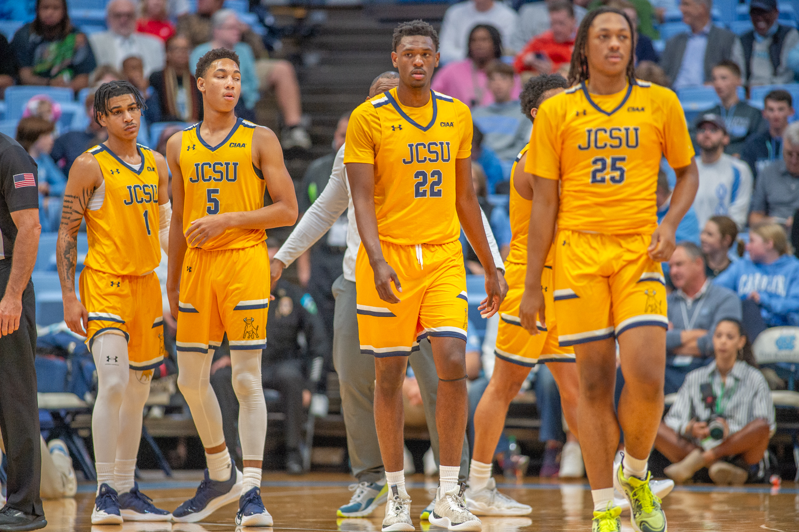 Golden Bulls Take on UNC Tarheels - Johnson C. Smith University Athletics