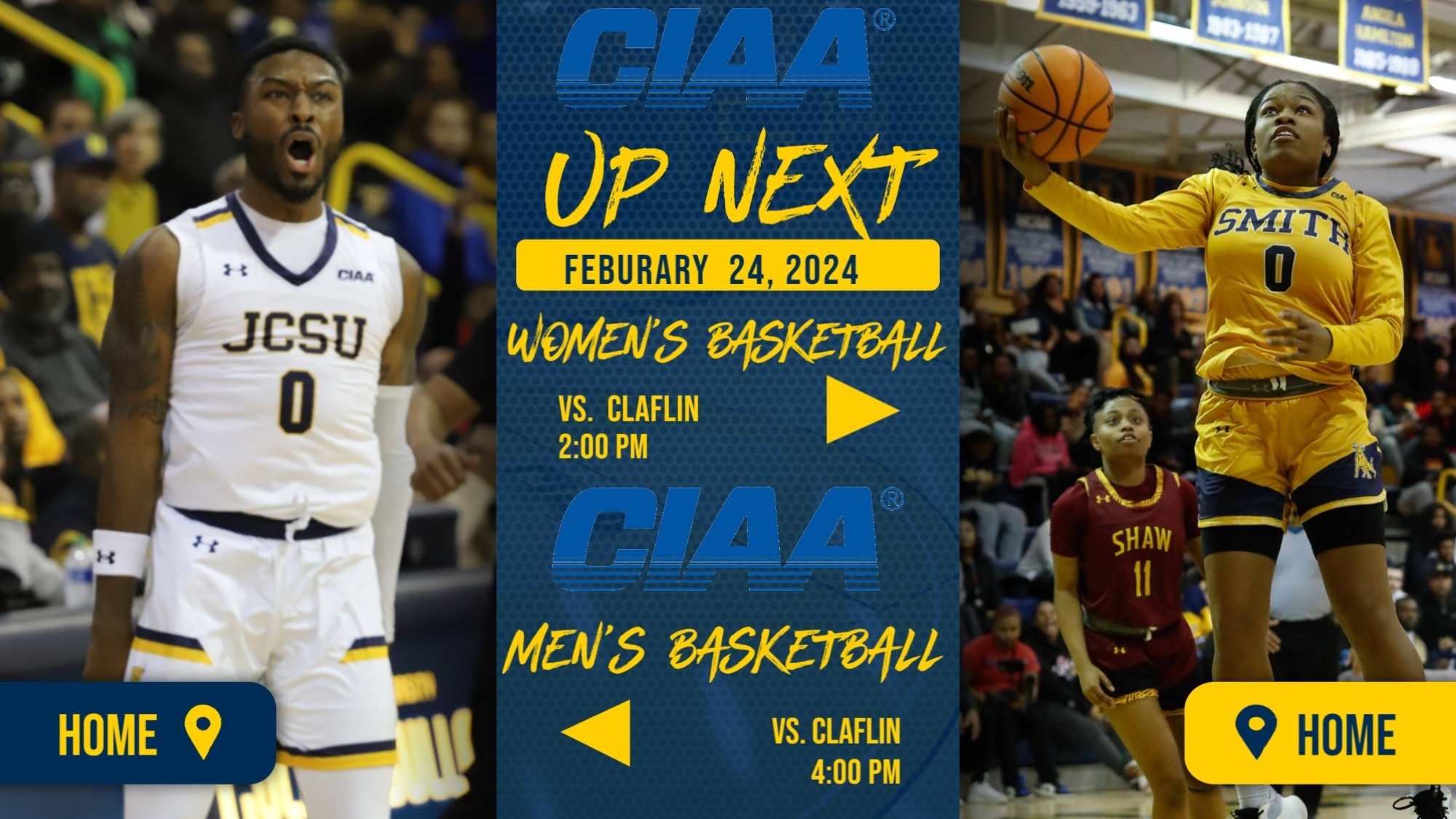 JCSU Host Claflin for Senior Day - Johnson C. Smith University Athletics