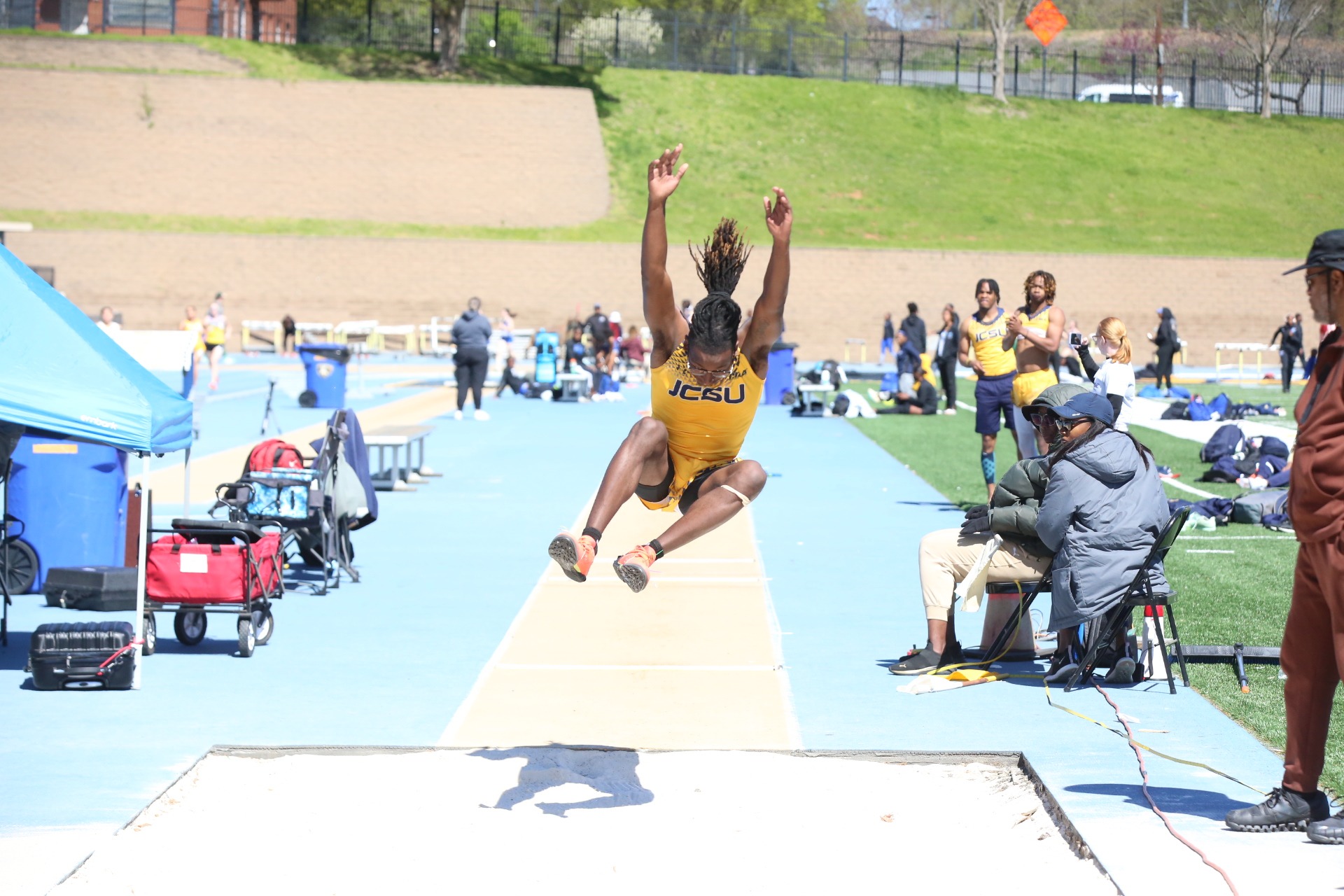 Track team does well in season opener - Johnson C. Smith University ...