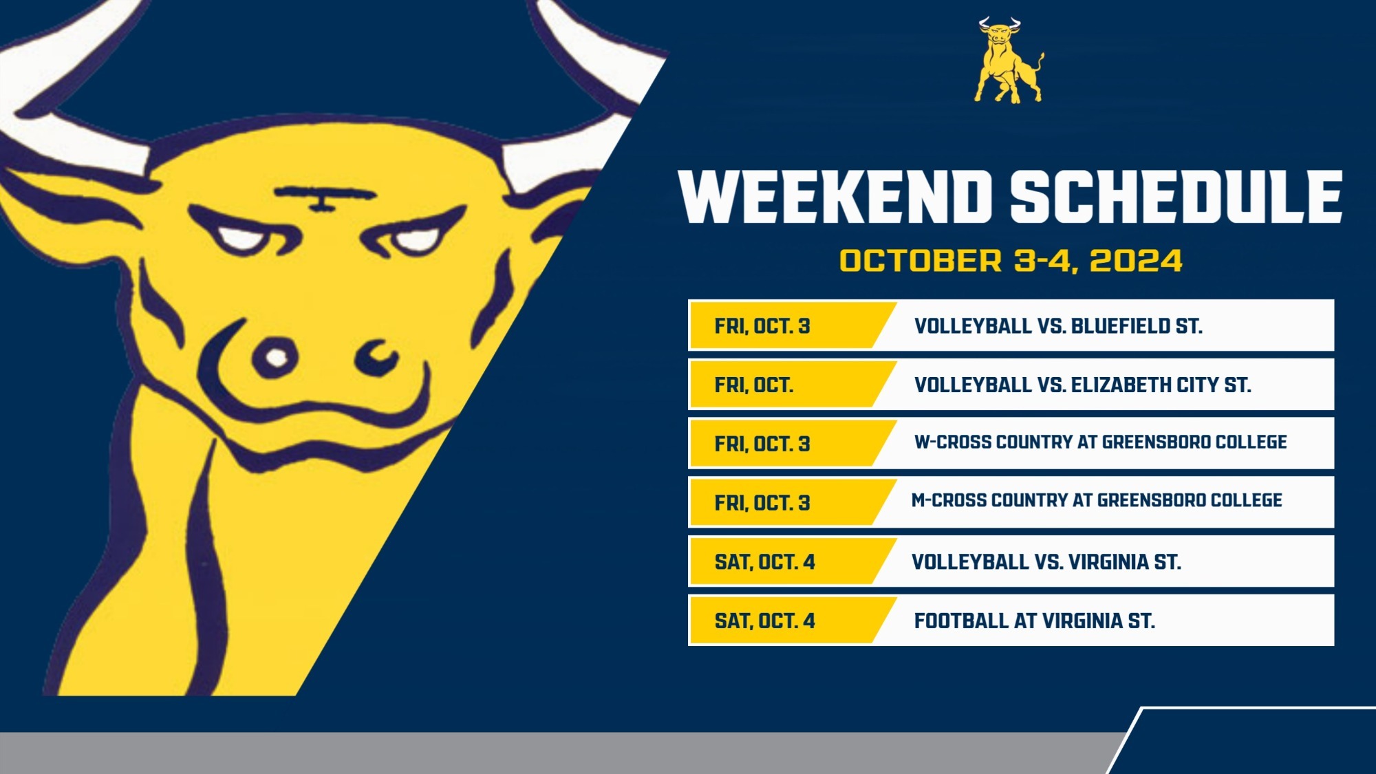 Busy Weekend for JCSU Athletics - Johnson C. Smith University Athletics