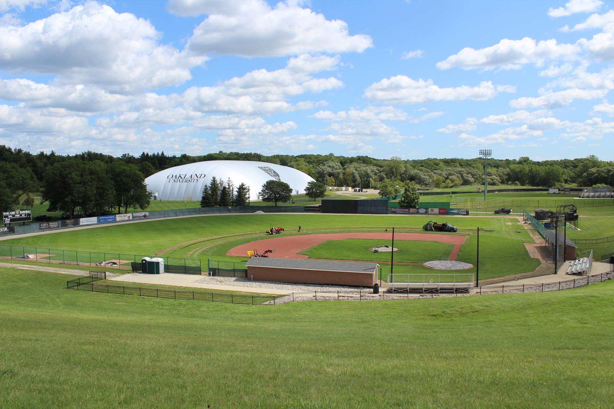 OAKLAND ATHLETICS ANNOUNCES BASEBALL FIELD UPDATES - Oakland University ...