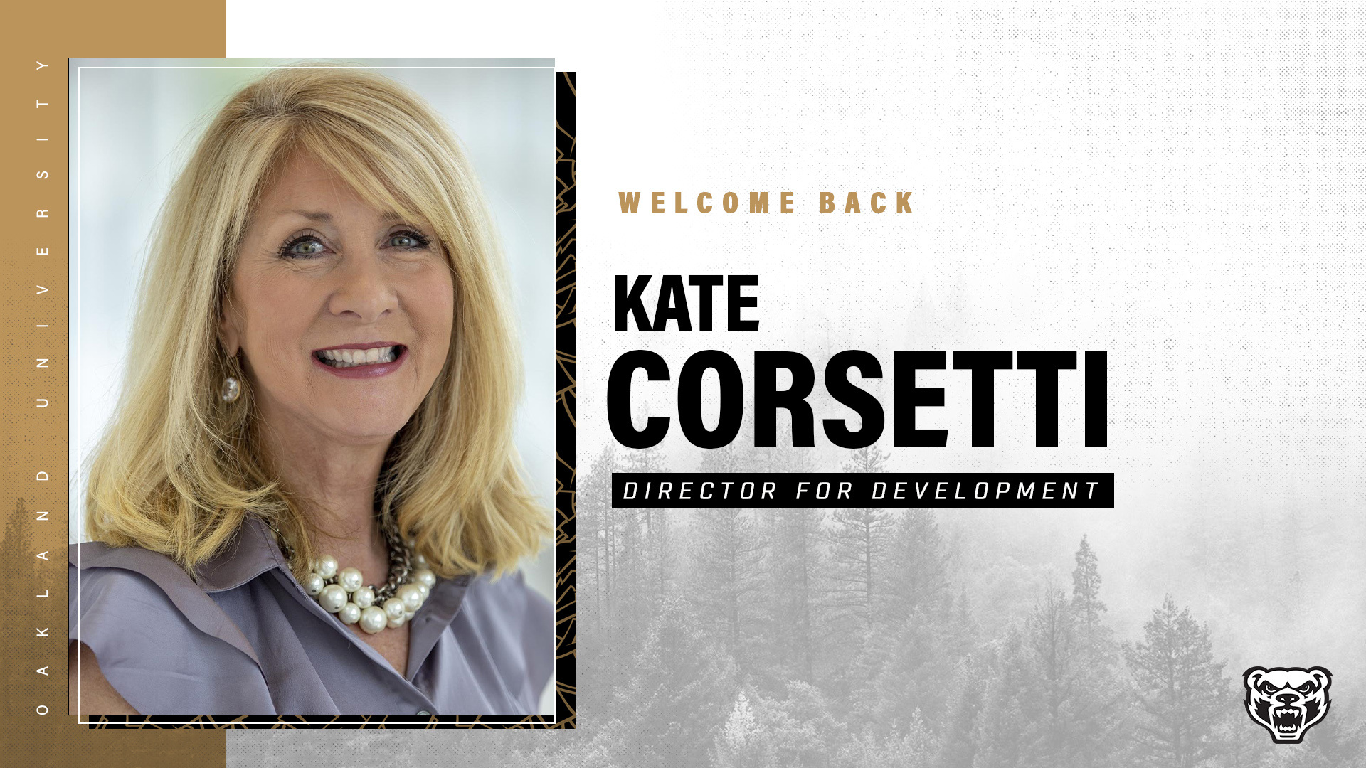 KATE CORSETTI NAMED DIRECTOR FOR DEVELOPMENT - Oakland University Athletics