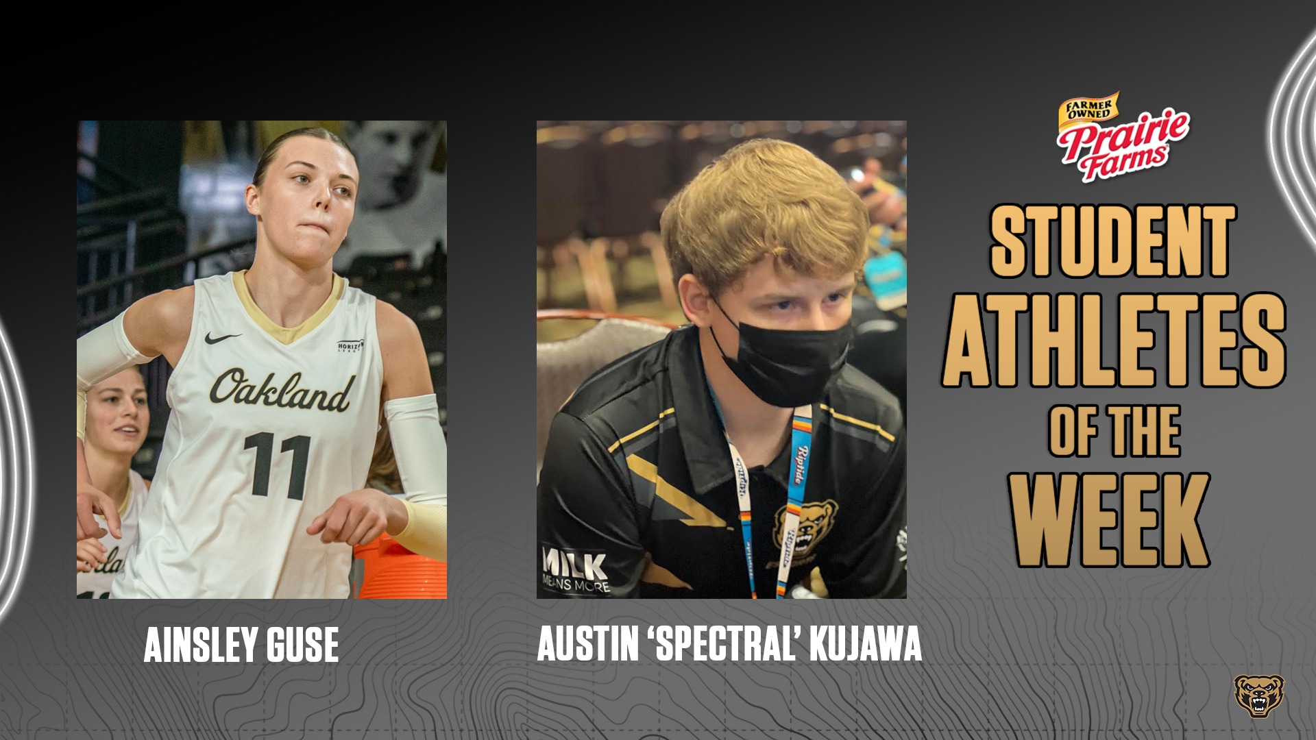 Guse and Kujawa named OU Prairie Farms Student-Athletes of the Week ...