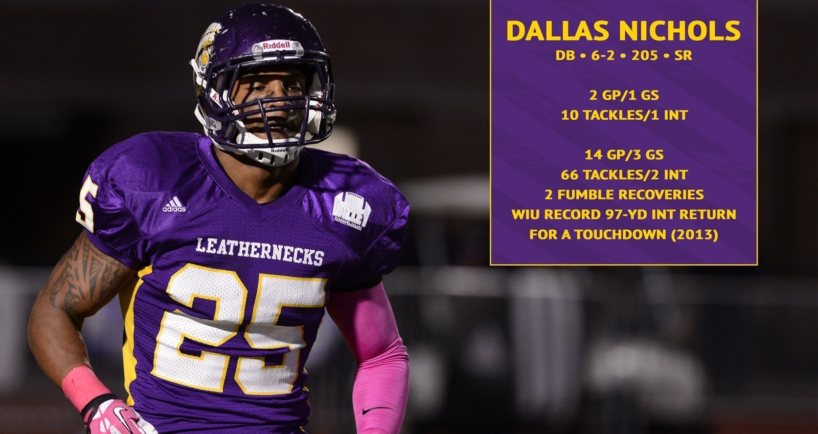 Dallas Nichols - Football - Western Illinois University Athletics