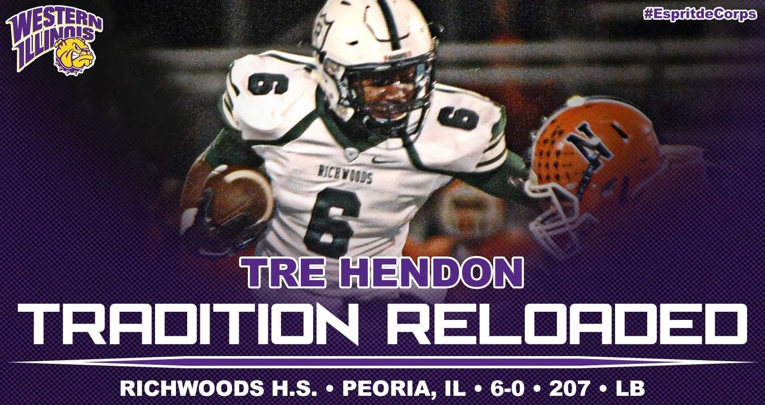 Tre Hendon - Football - Western Illinois University Athletics