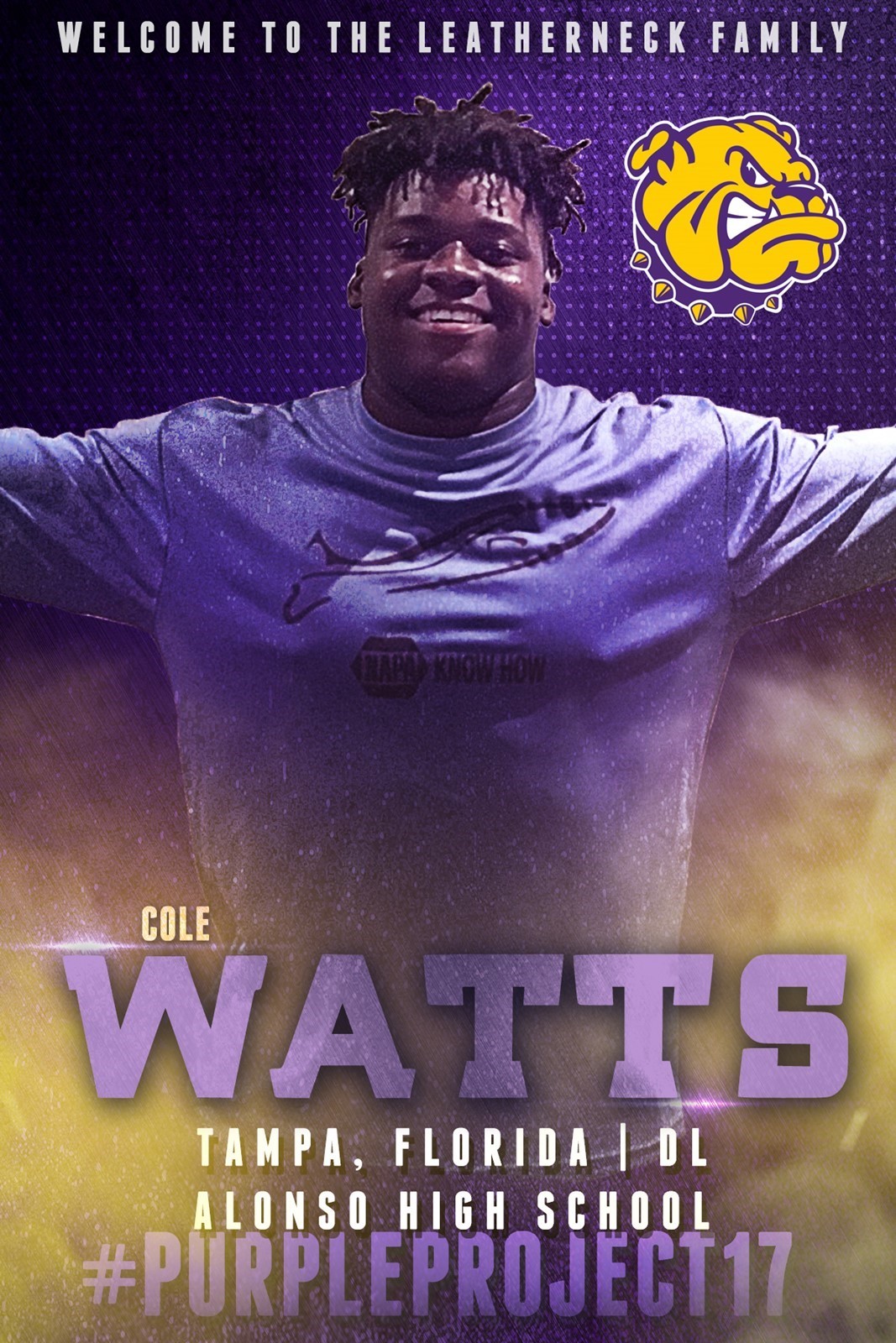 Cole Watts - Football - Western Illinois University Athletics