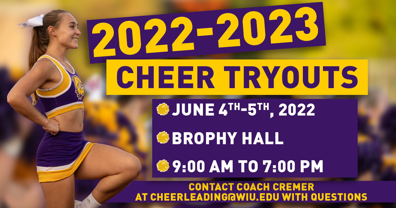 2021-22 Leatherneck Cheerleading Tryouts - Western Illinois University ...