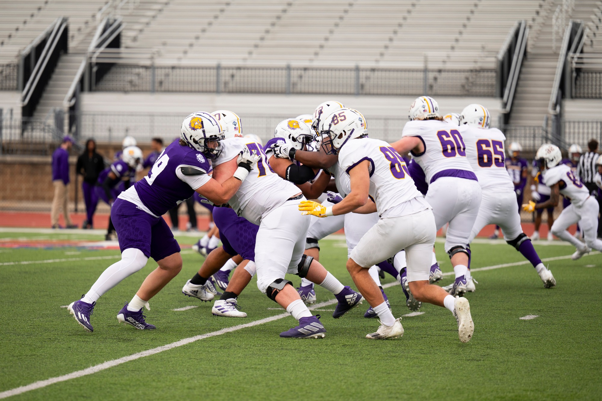 Leatherneck Football Caps Camp with Bruce Craddock Memorial Spring Game ...