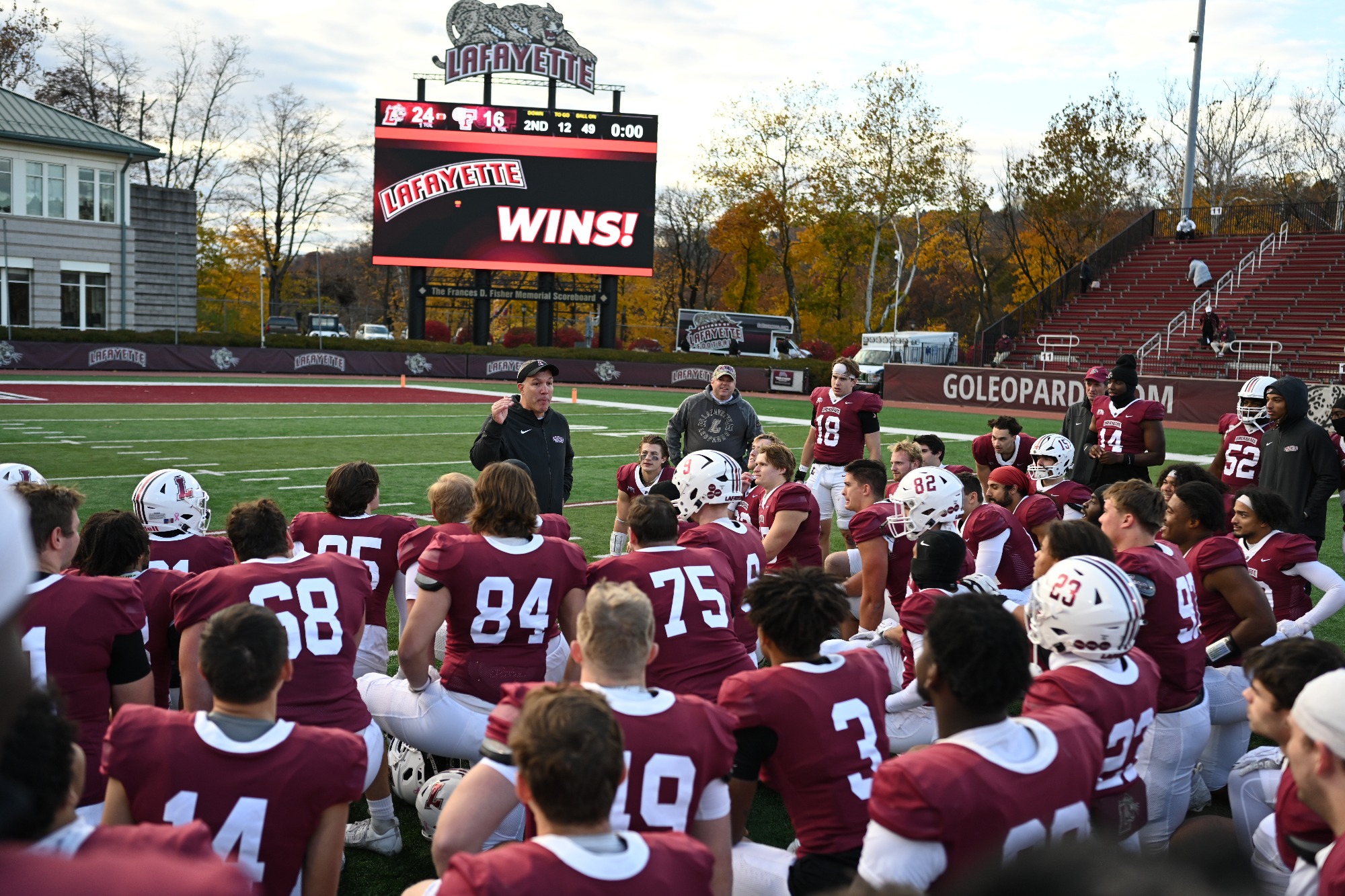 Leopards Remain in Patriot League Title Hunt With 24-16 Win - Lafayette ...