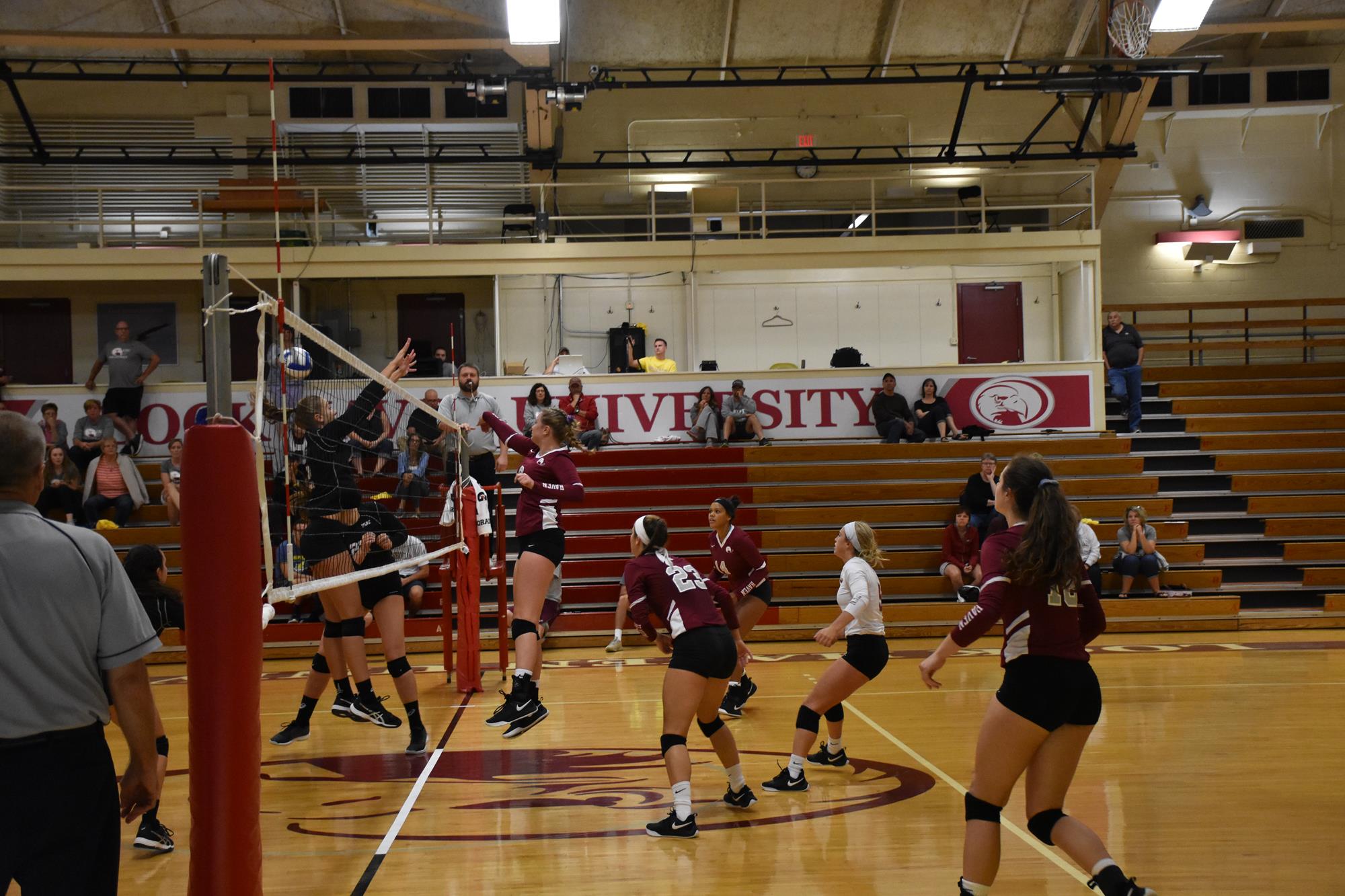 Volleyball falls at home to IUP - Lock Haven University Athletics