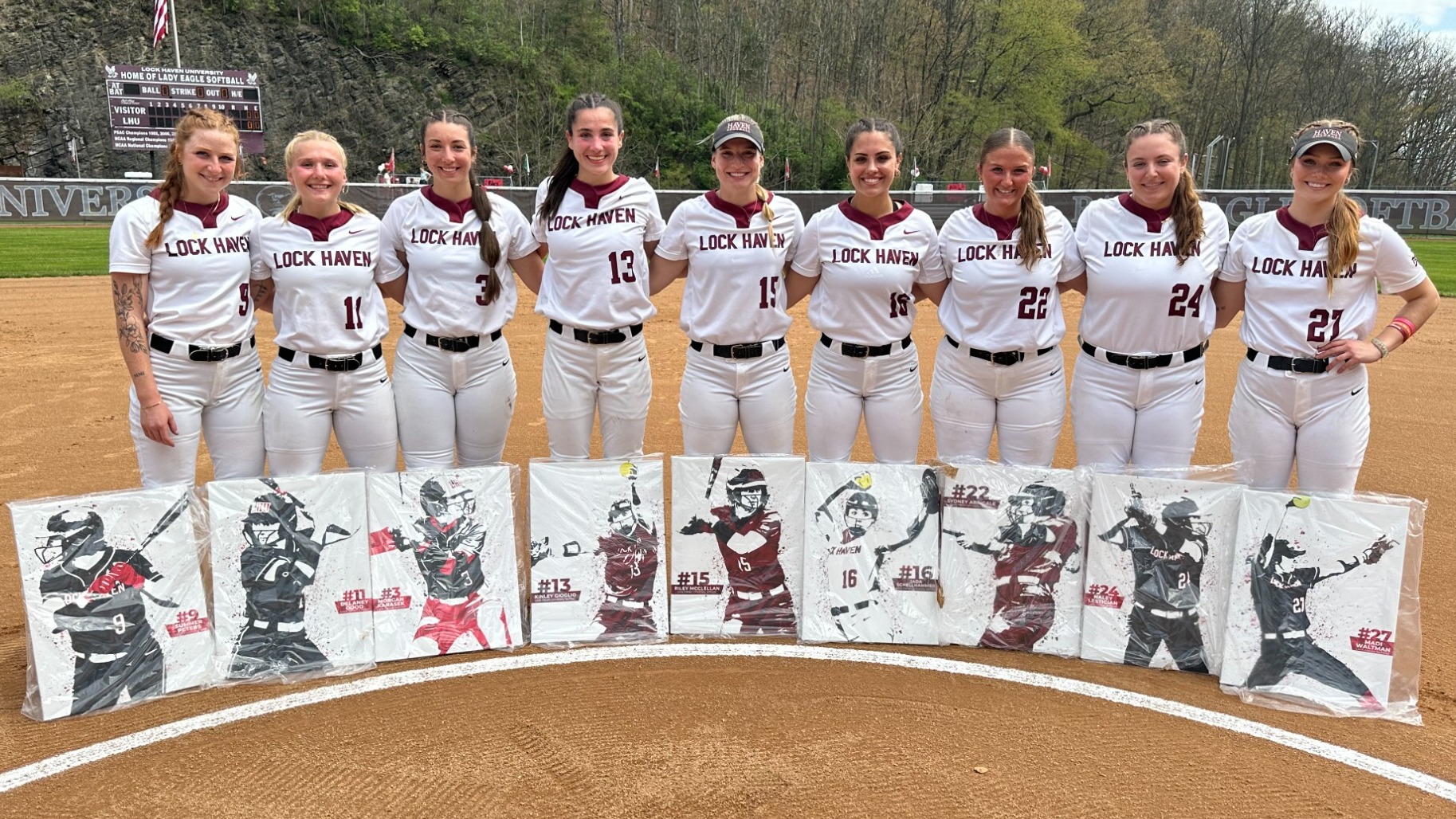 Good becomes Bald Eagles’ career batting champion, Softball splits with ...
