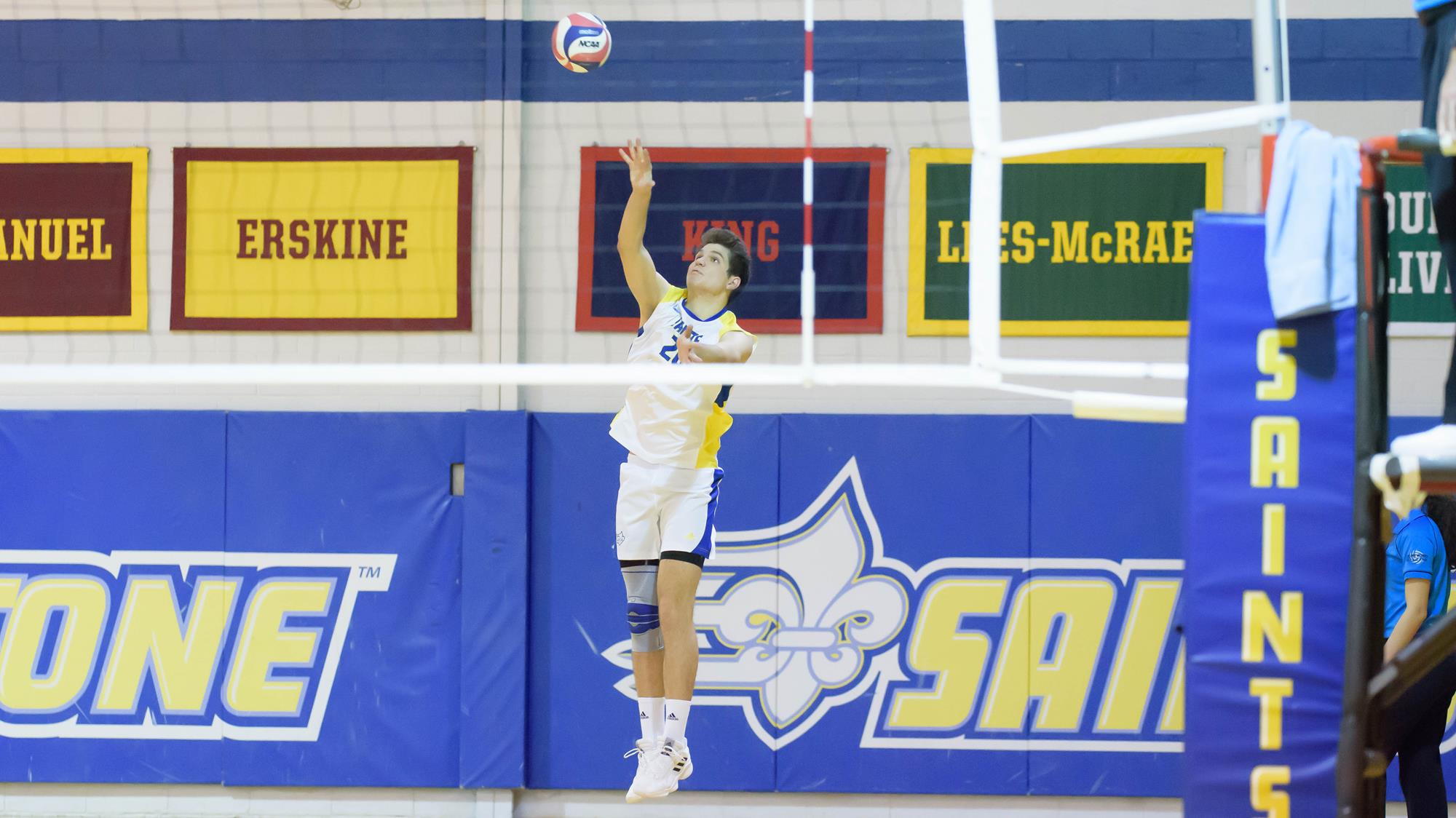 Limestone Defeats Erskine in Straight Sets - Limestone University Athletics