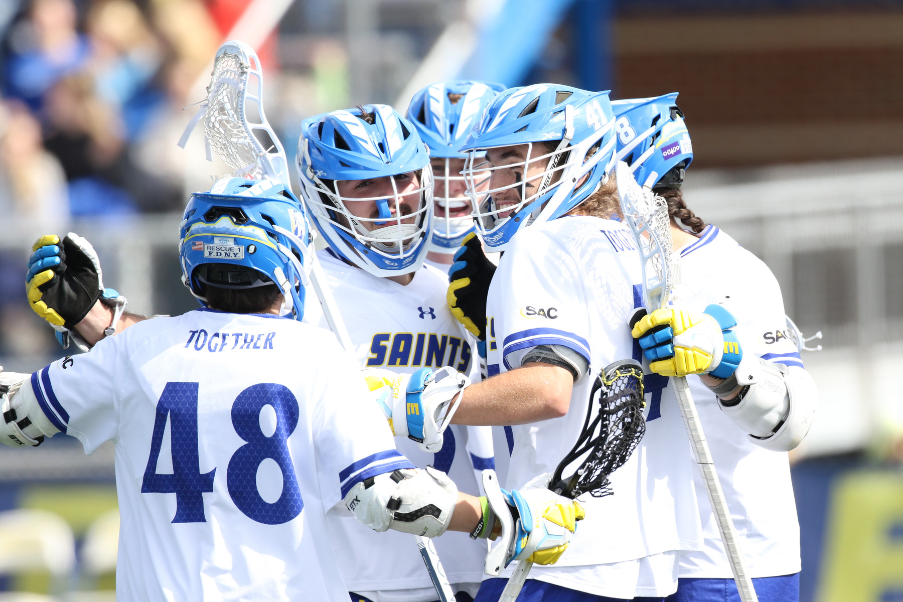 No. 3 Saints Remain Perfect With 15-9 at Lincoln Memorial - Limestone ...