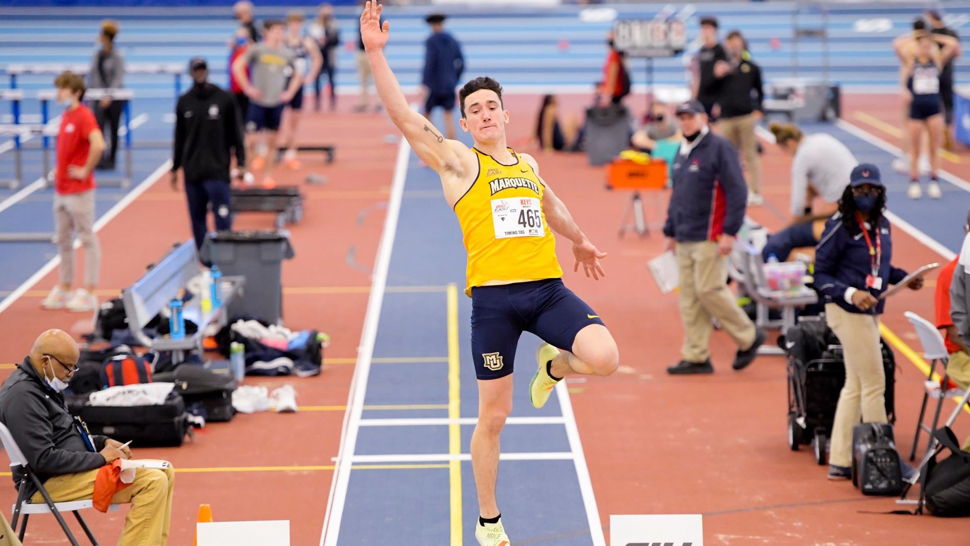 Joe Keys Heads to NCAA Indoor Championships - Marquette University ...