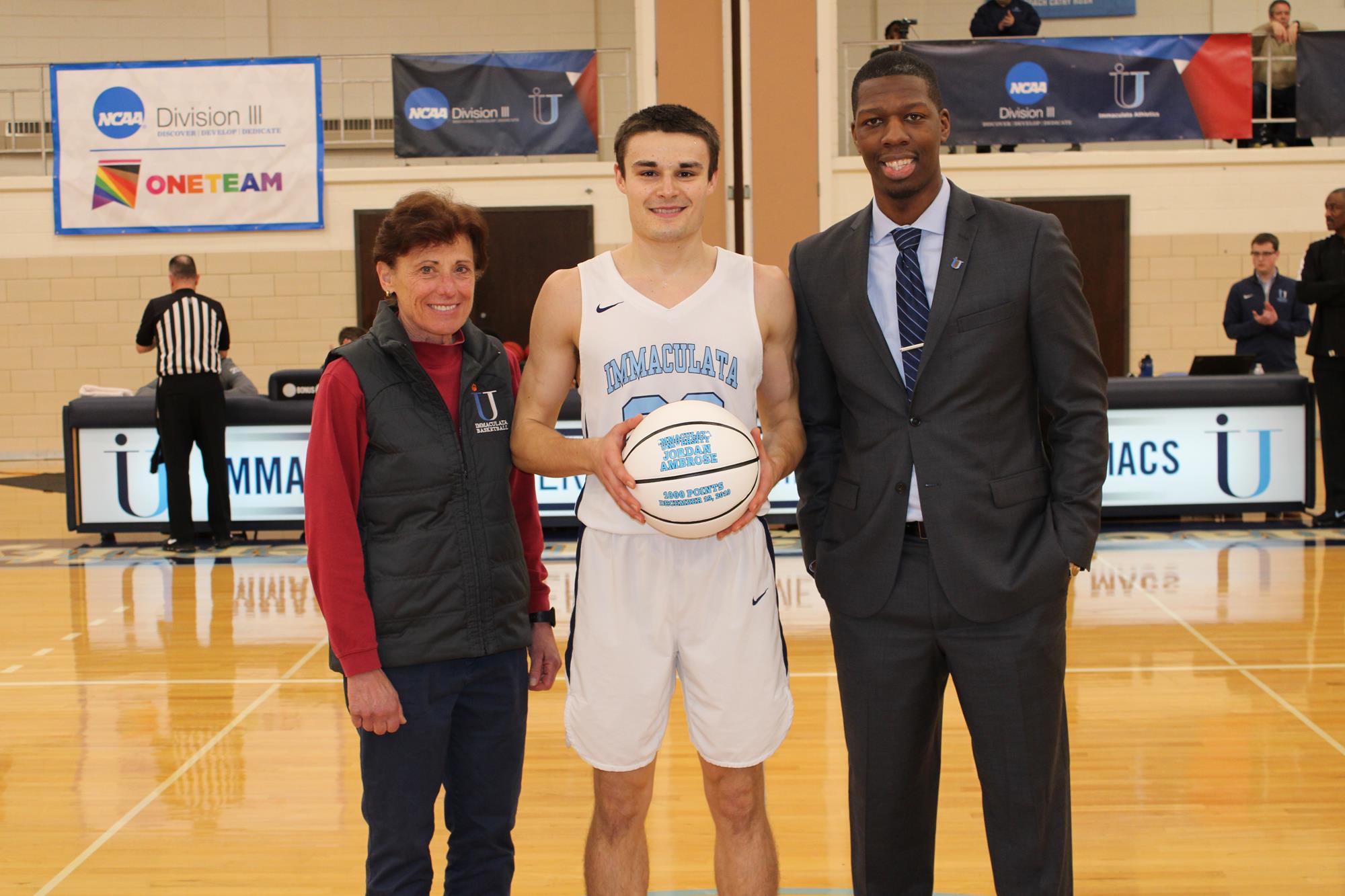 Jordan Ambrose - Men's Basketball - Immaculata University Athletics