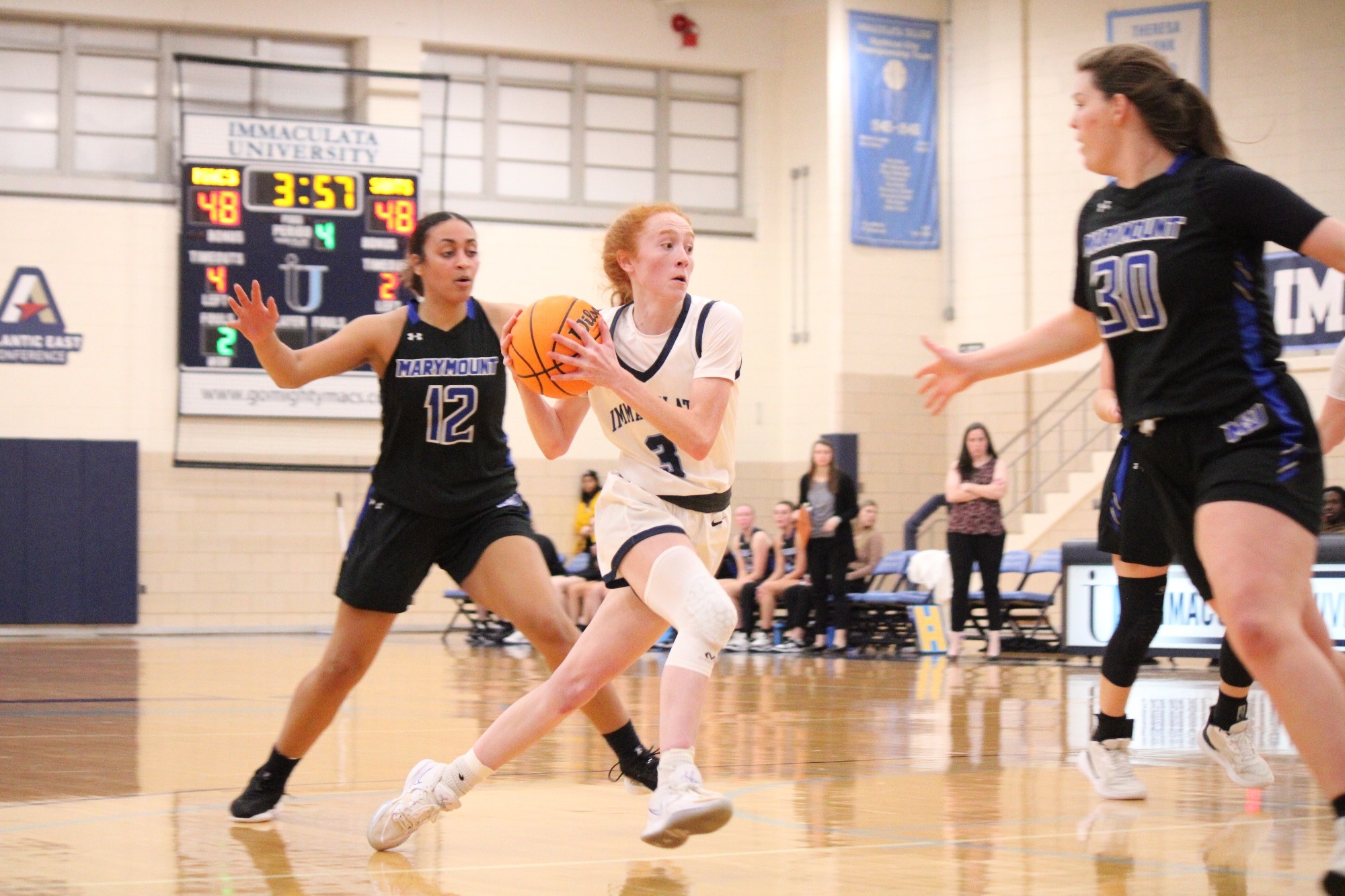 Whalen Earns First Win as Mighty Macs Defeat Moravian 72-71 ...