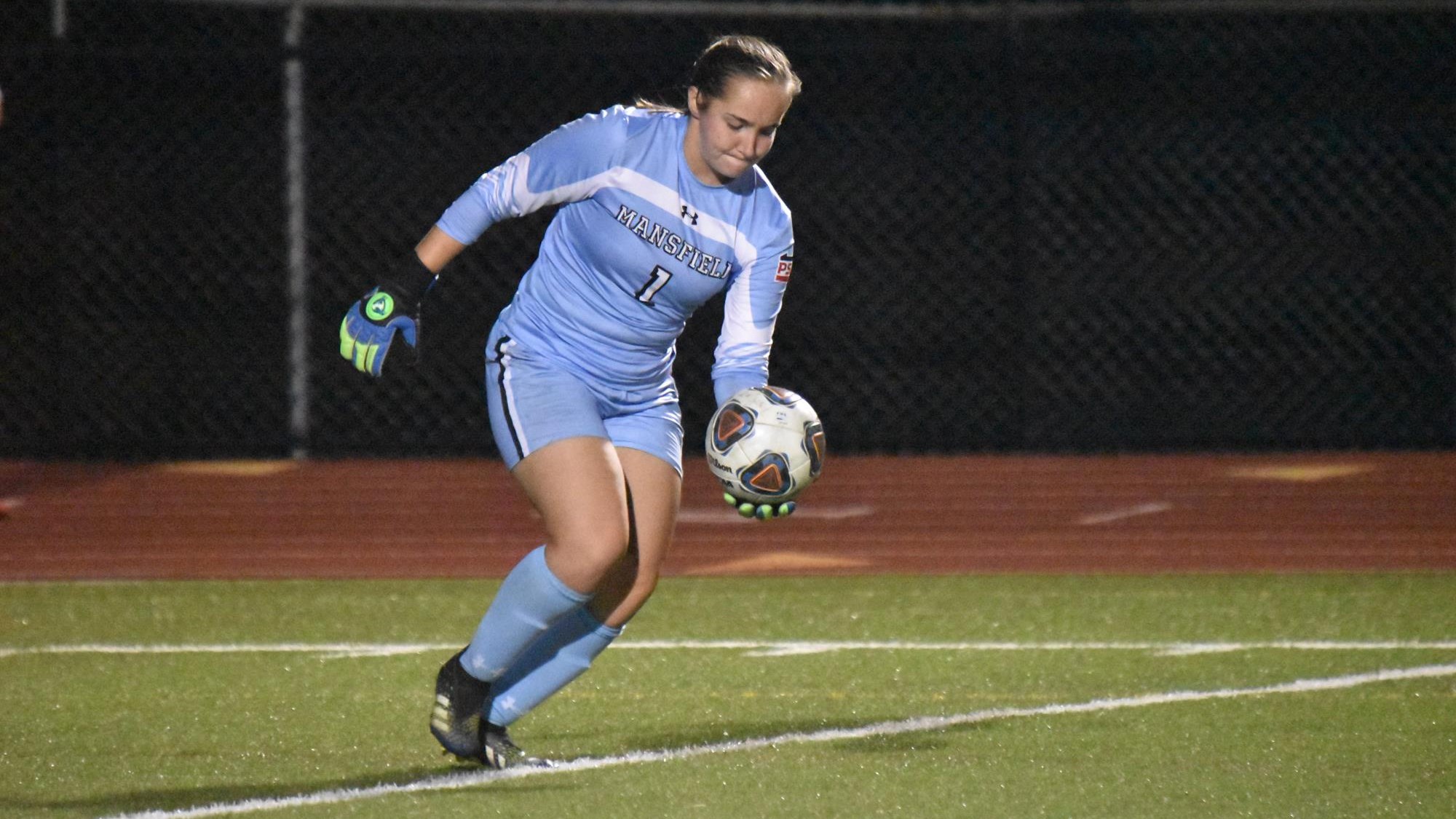 Rueppel Goal and Cameron Shutout Soar Mounties Past Riverhawks; End ...