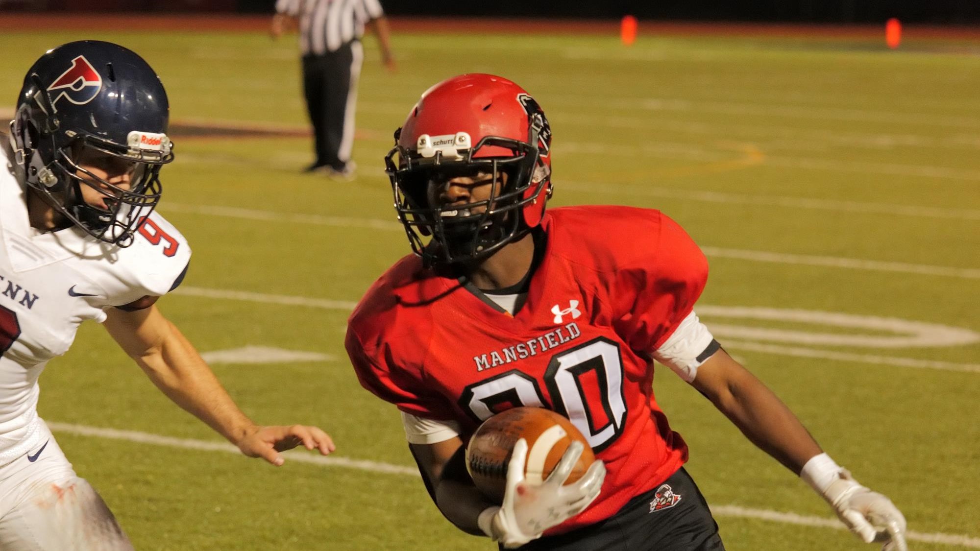 Raymond Erupts for 400 Yards; Mounties Fall to Penn on Homecoming ...