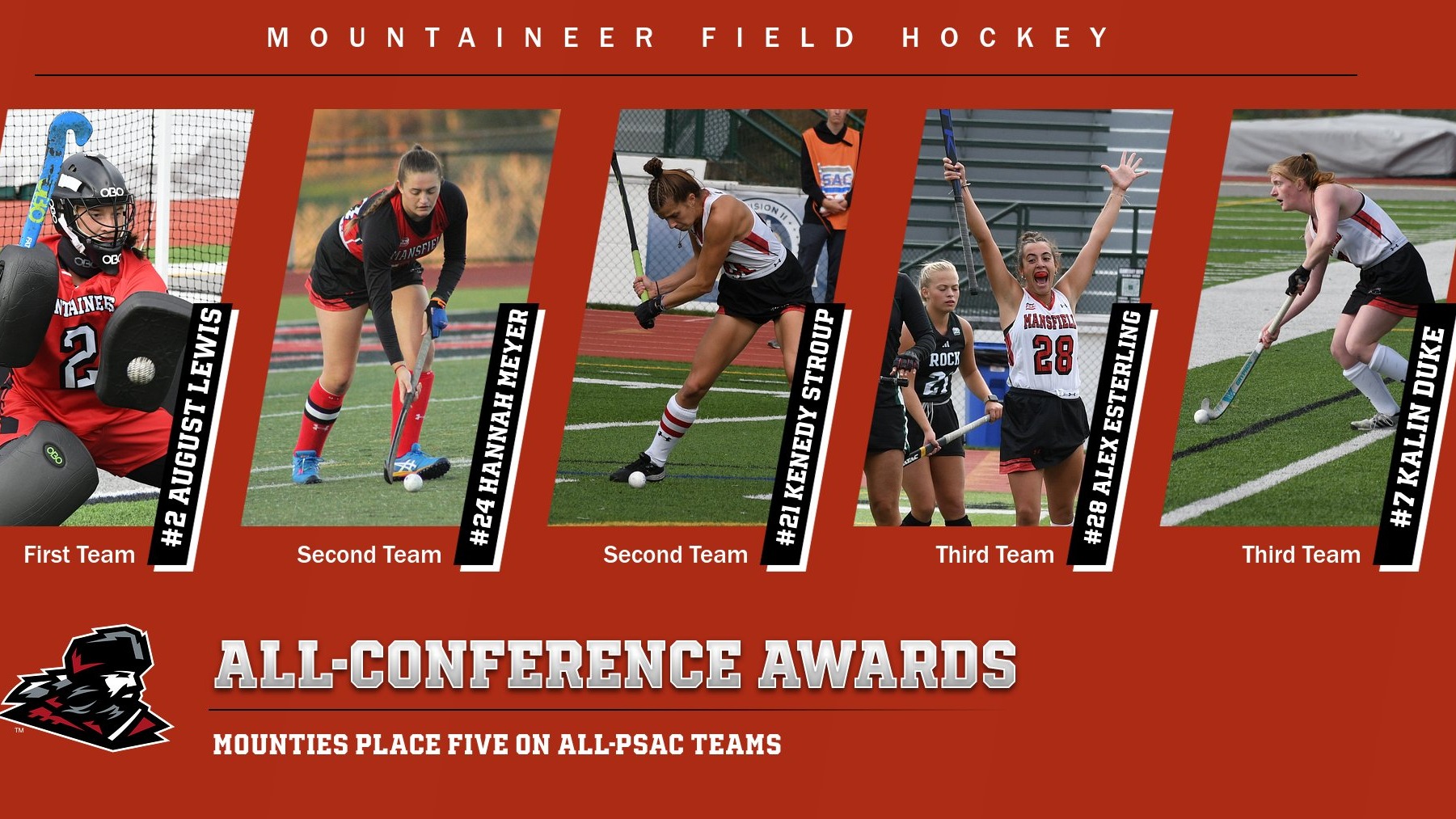 Five Mounties Earn All-PSAC Conference Honors - Mansfield University ...